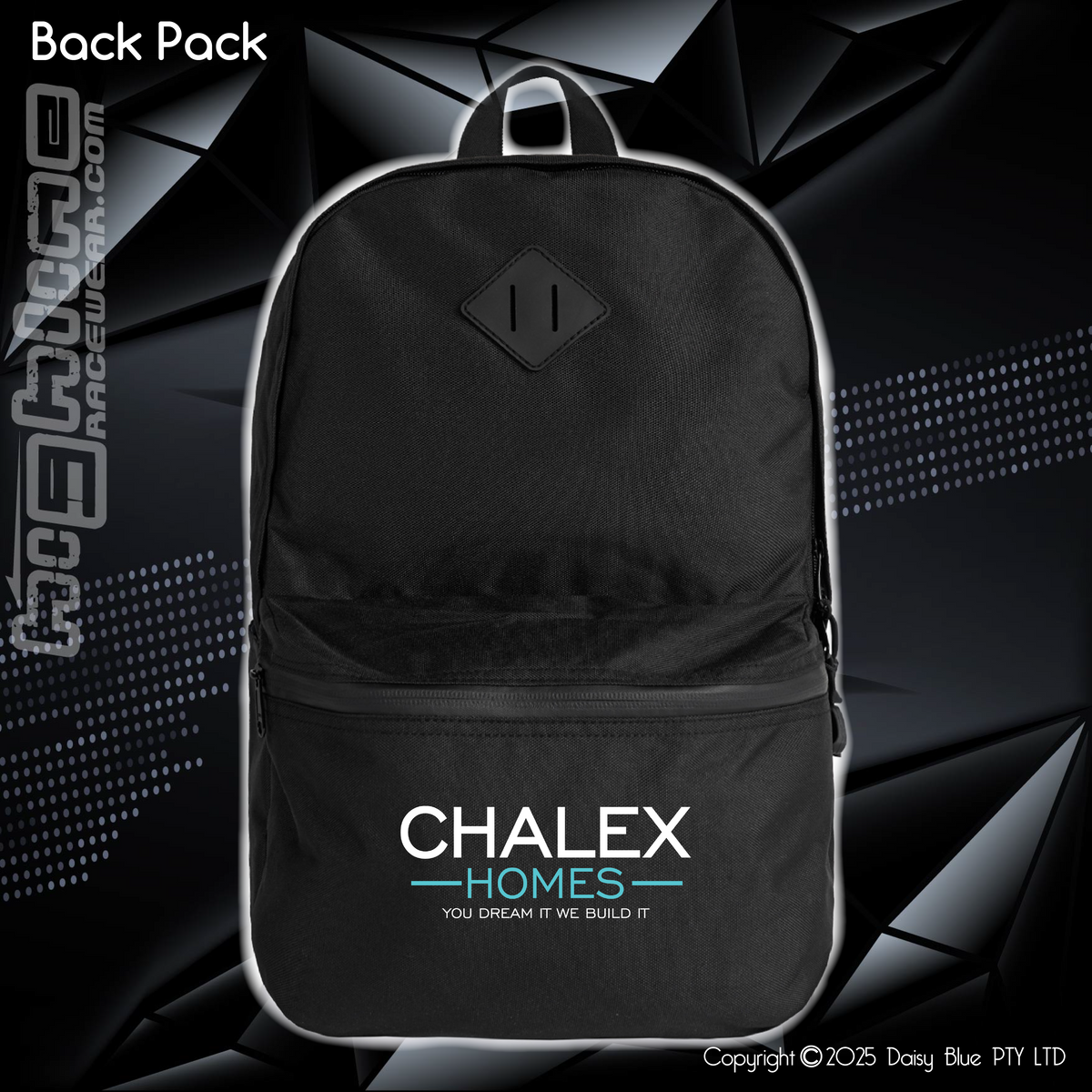 Back Pack - Chalex Homes – Highline Racewear