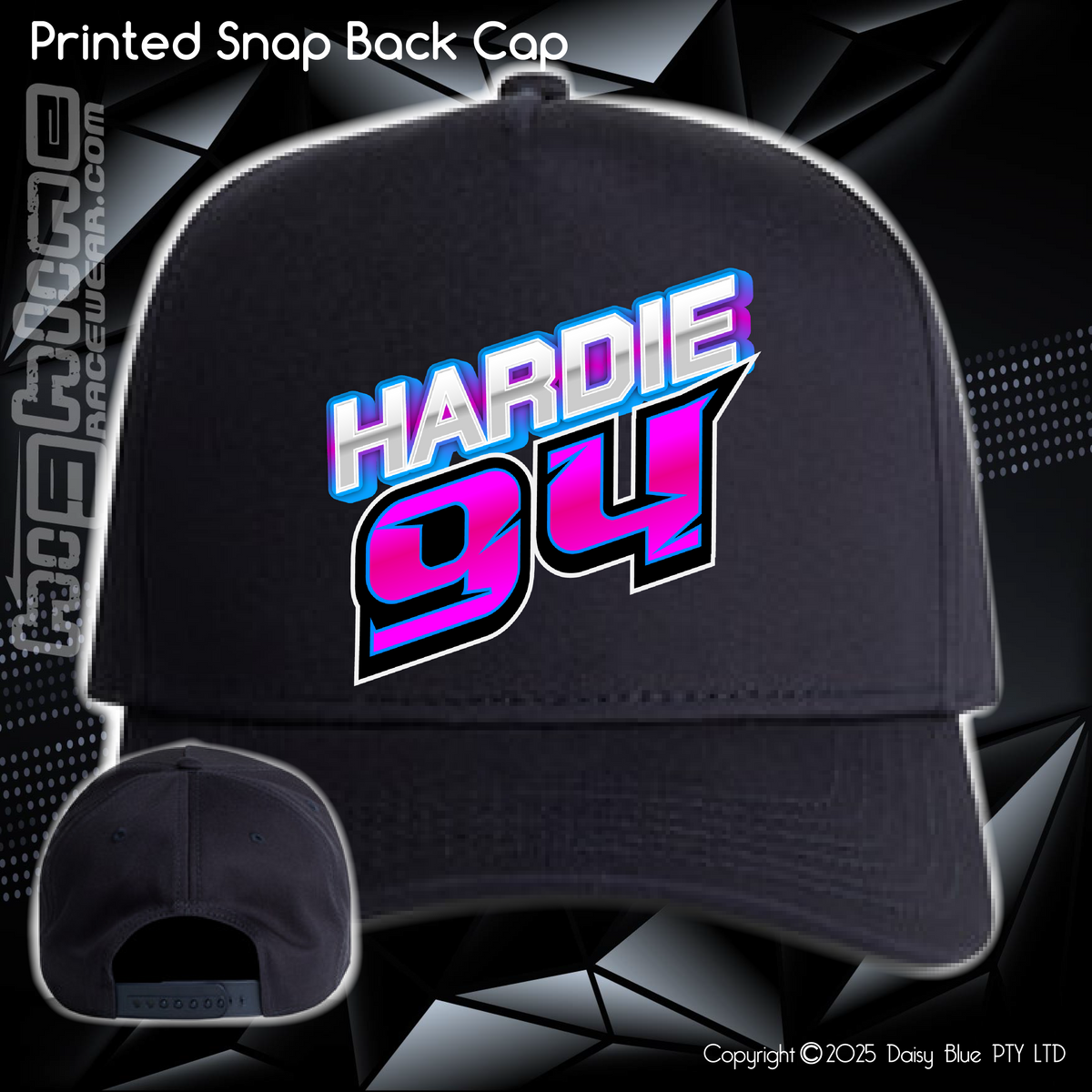 Printed Snap Back CAP - Hardie Motorsports – Highline Racewear