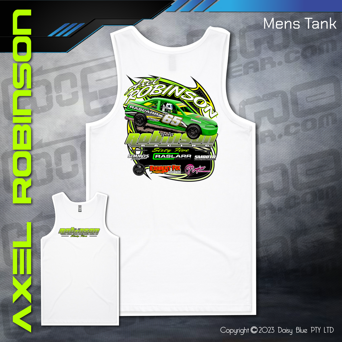 Mens/Kids Tank - Axel Robinson – Highline Racewear