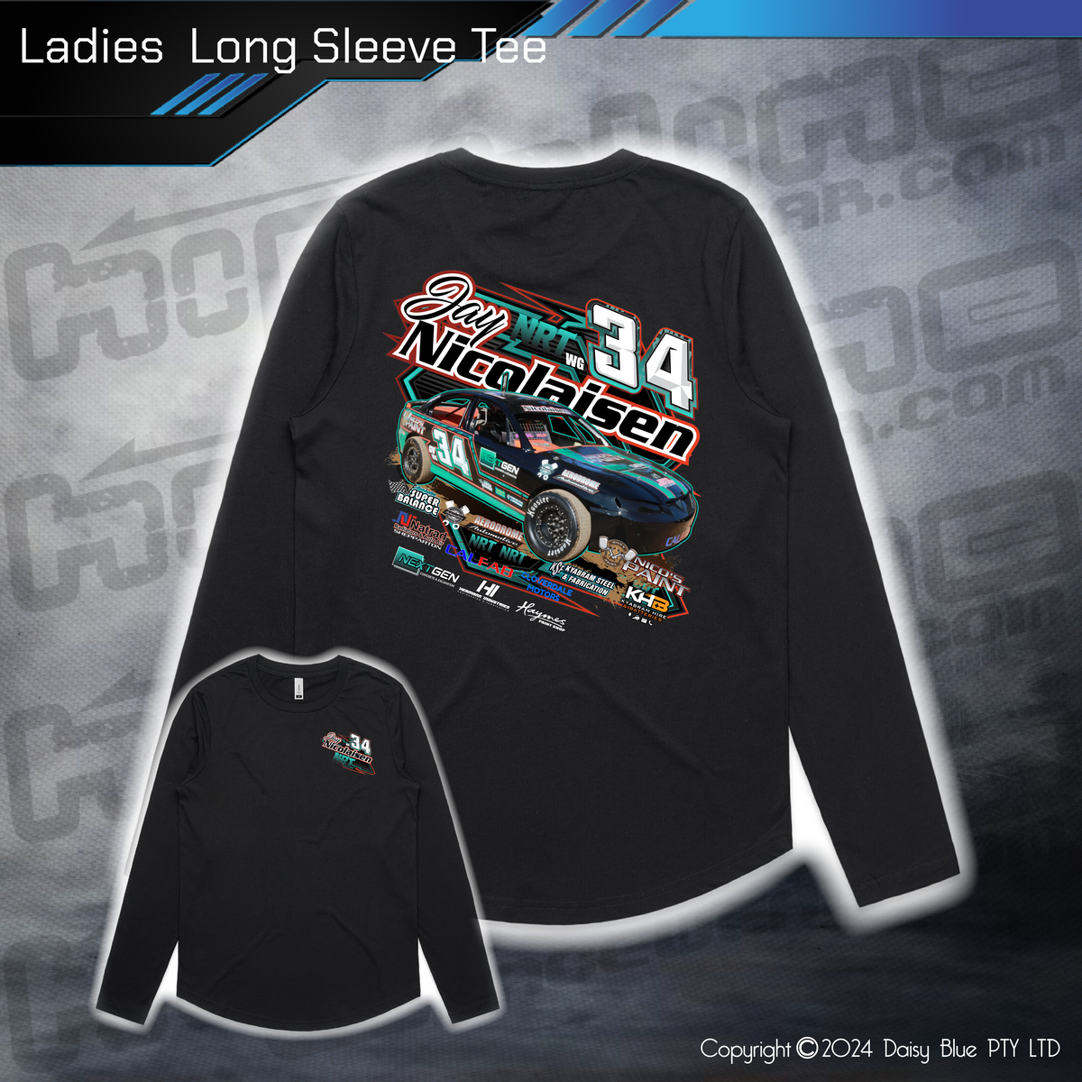 Long Sleeve Tee - Jay Nicolaisen – Highline Racewear