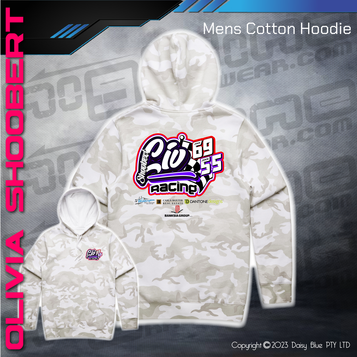 Camo Hoodie - Olivia Shoobert – Highline Racewear
