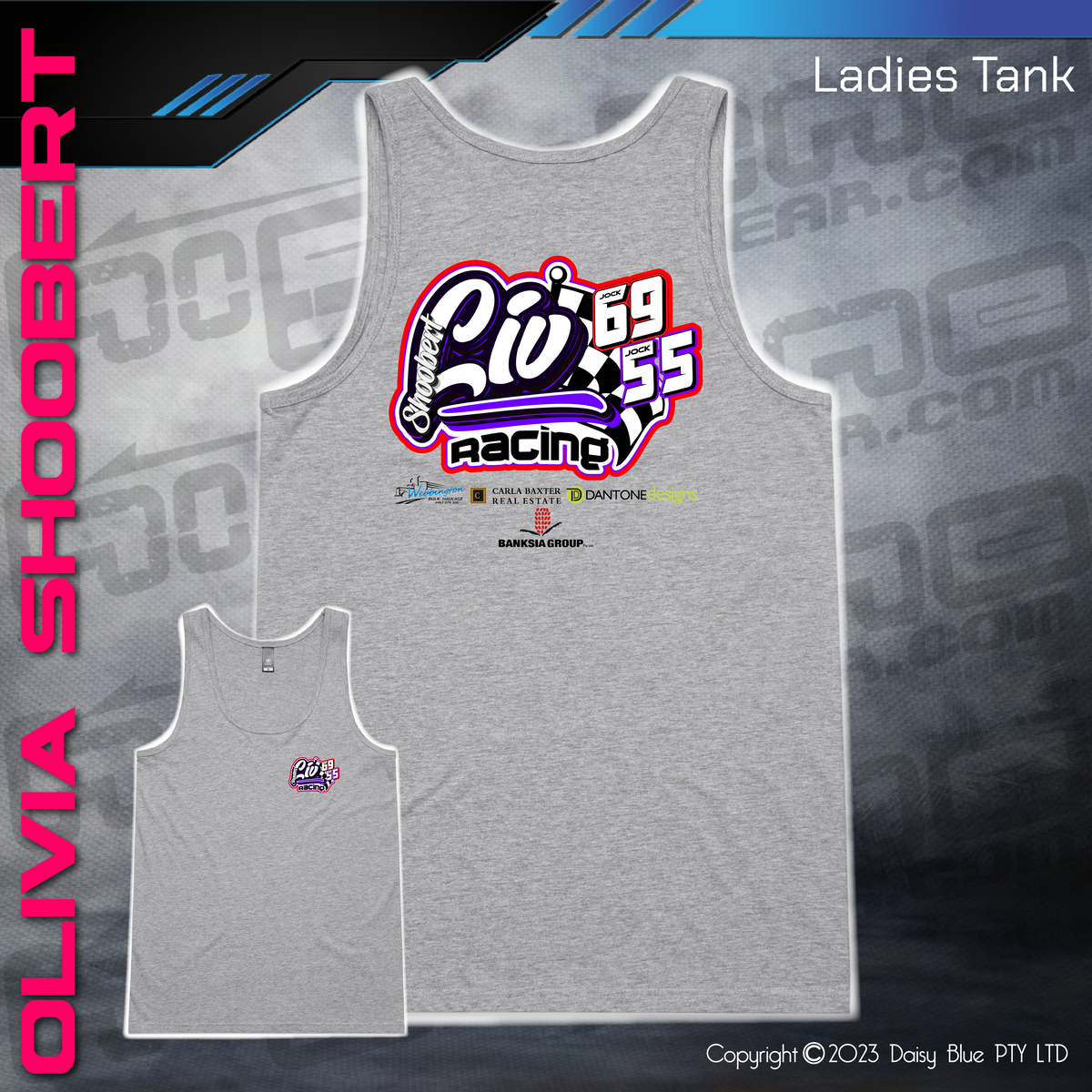 Ladies Tank - Olivia Shoobert – Highline Racewear