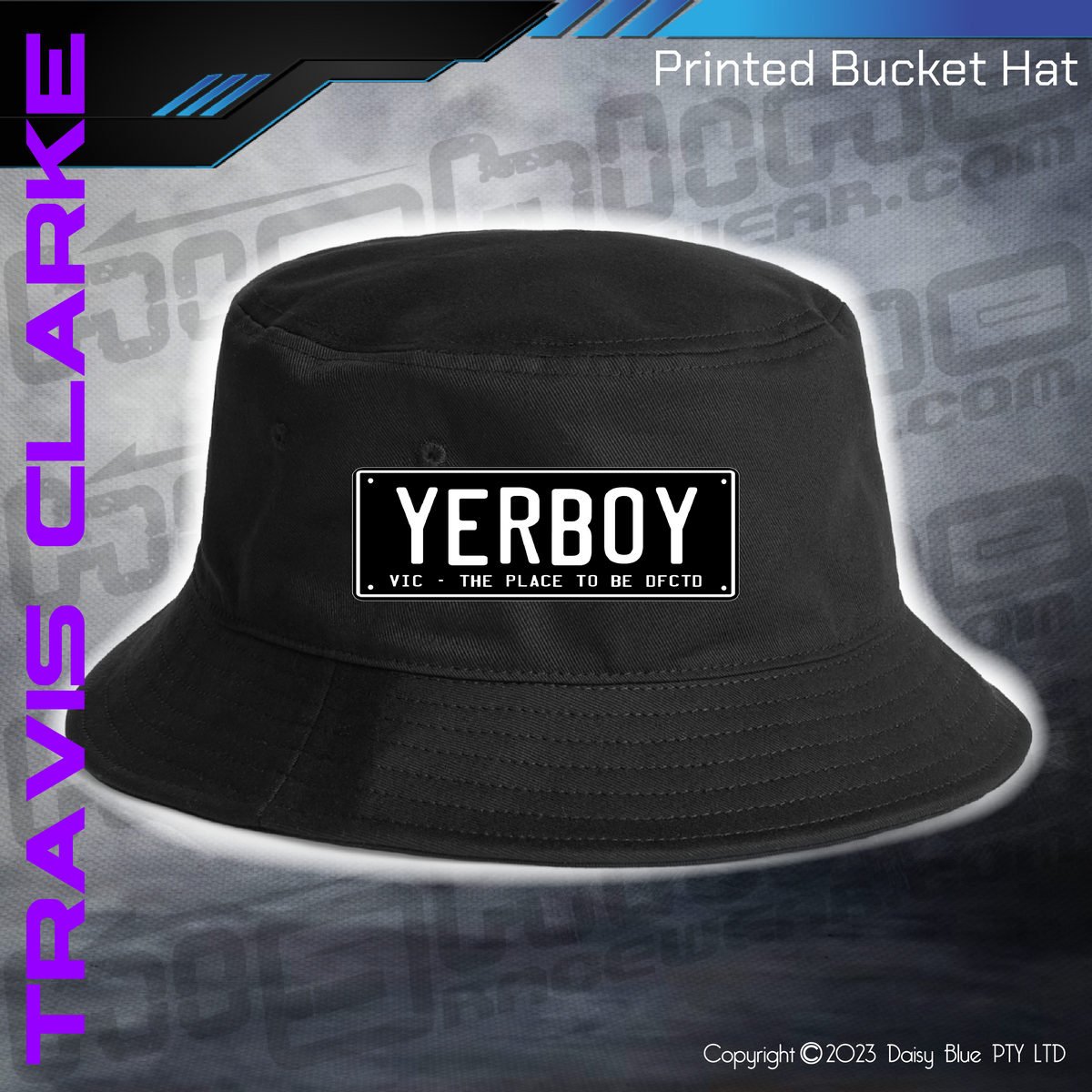 Printed Bucket Hat - YERBOY – Highline Racewear