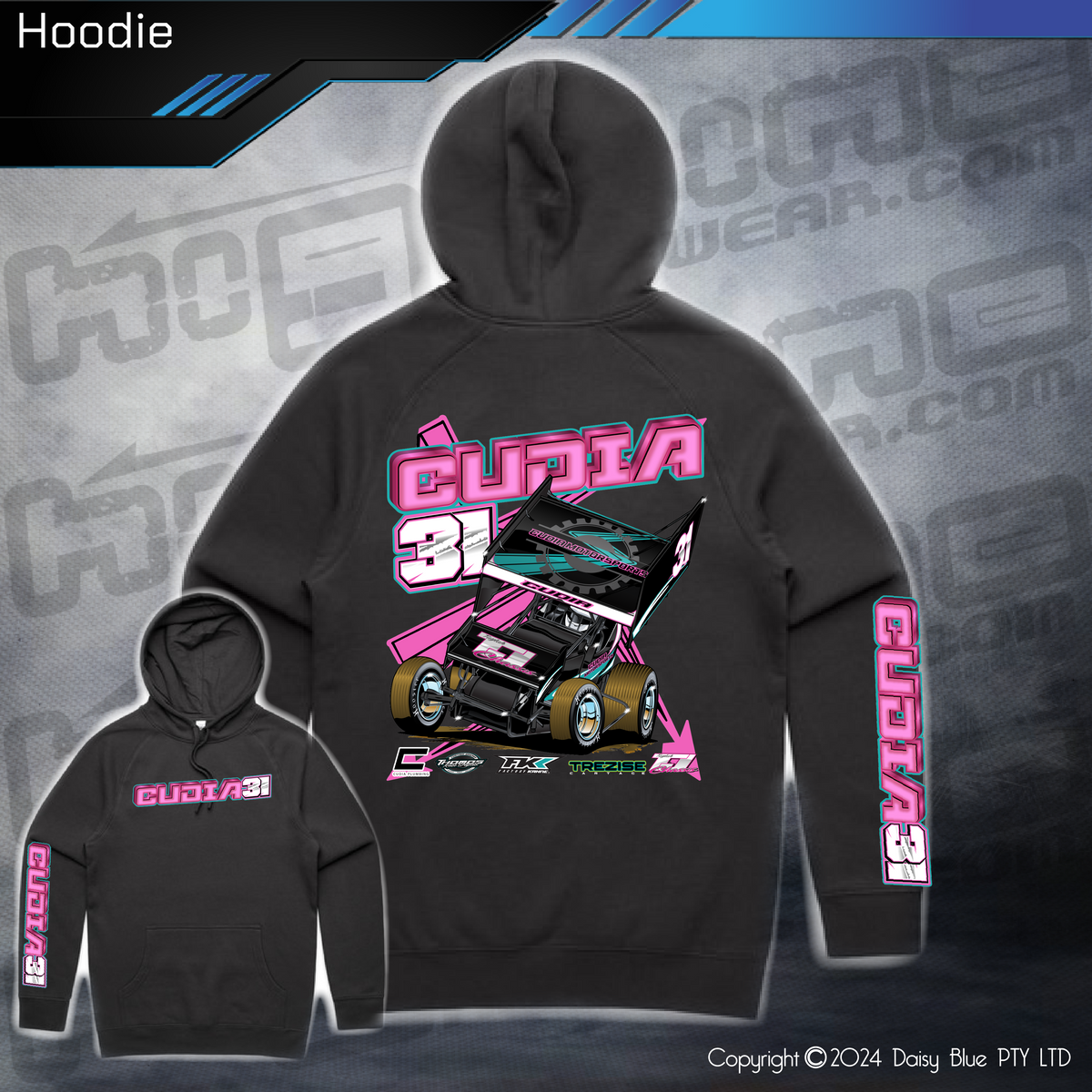 Hoodie - Cudia Motorsport – Highline Racewear