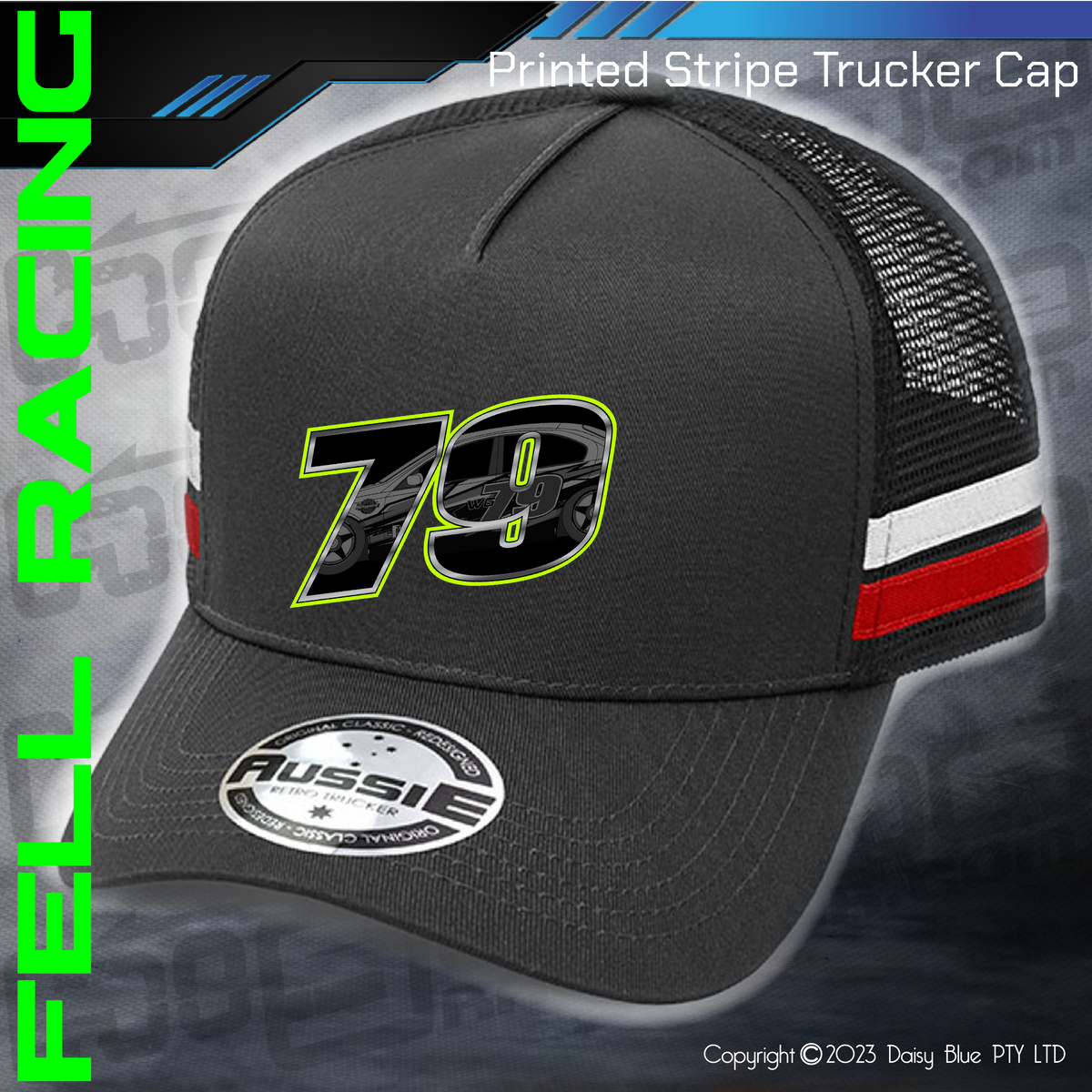 STRIPE Trucker Cap - Fell Racing – Highline Racewear