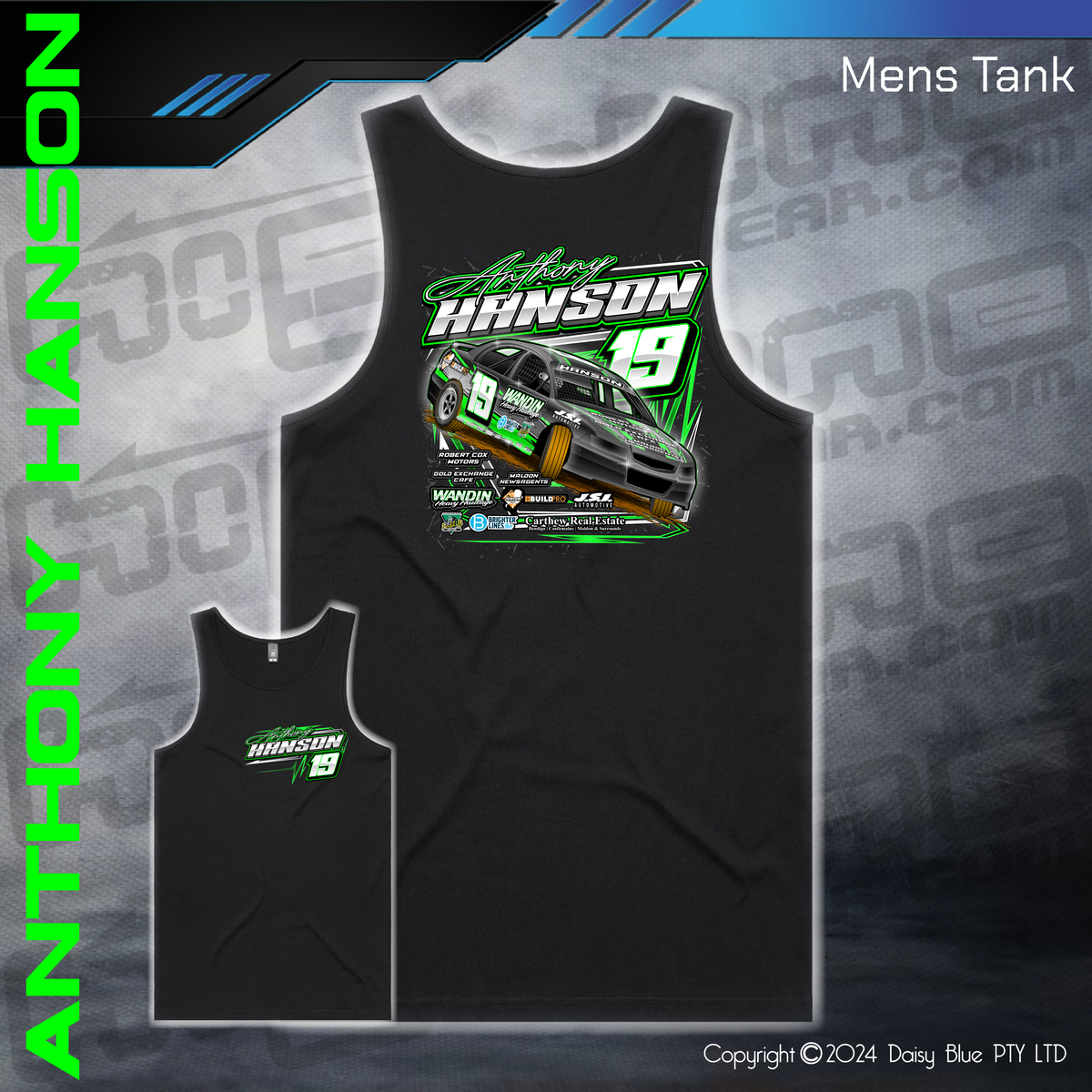 Mens/Kids Tank - Anthony Hanson – Highline Racewear