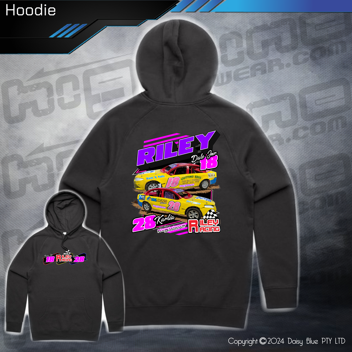 Hoodie - Riley Racing – Highline Racewear