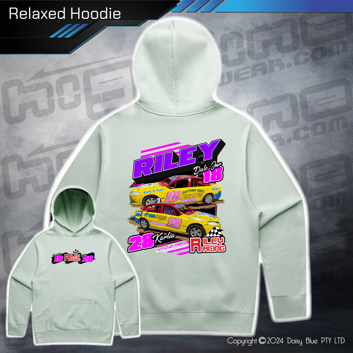 Relaxed Hoodie - Riley Racing – Highline Racewear