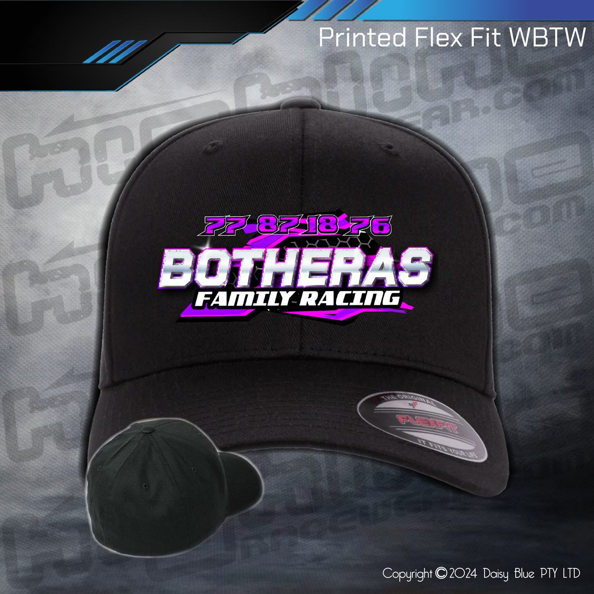 FLEX FIT CAP - Botheras Family Racing – Highline Racewear