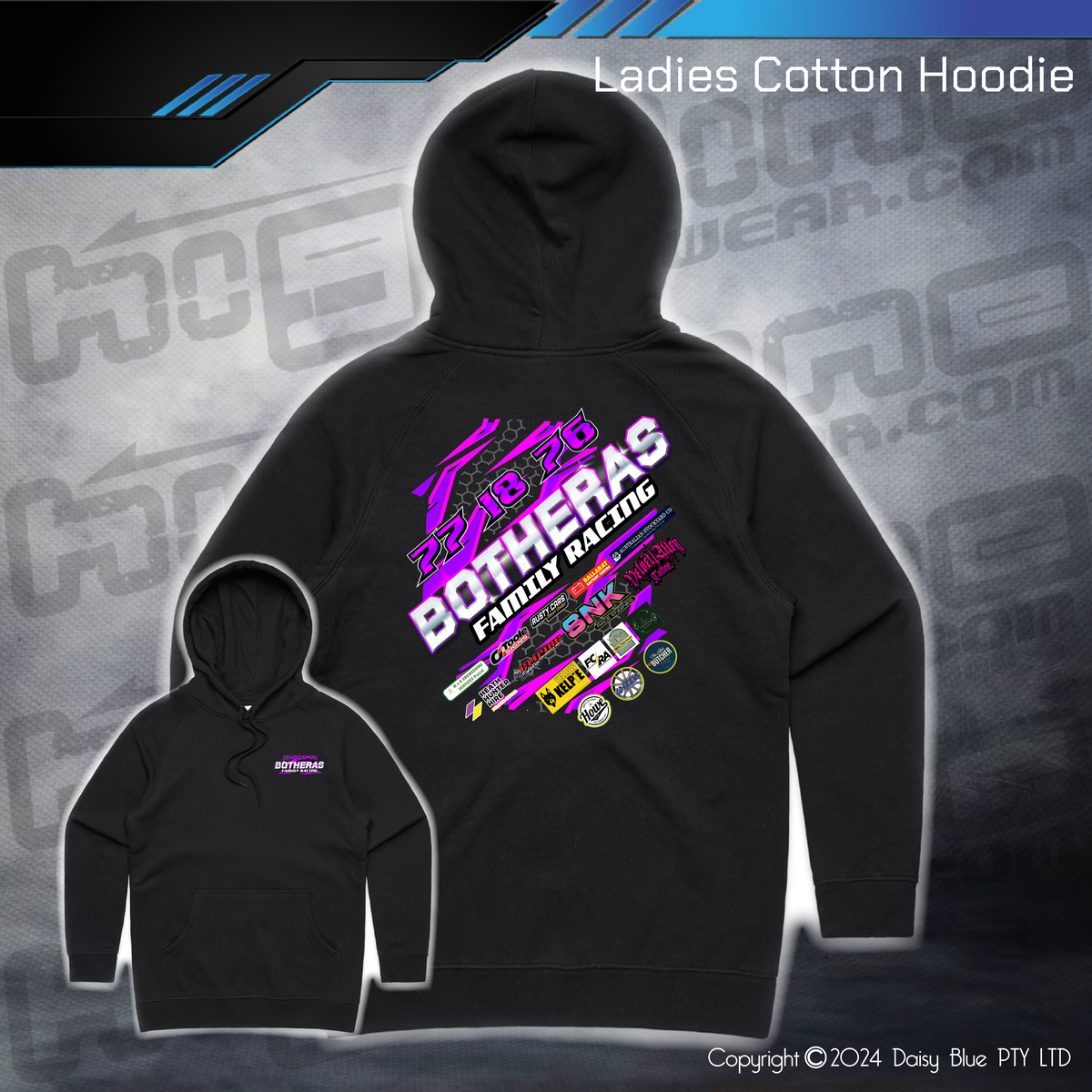 Hoodie - Botheras Family Racing – Highline Racewear
