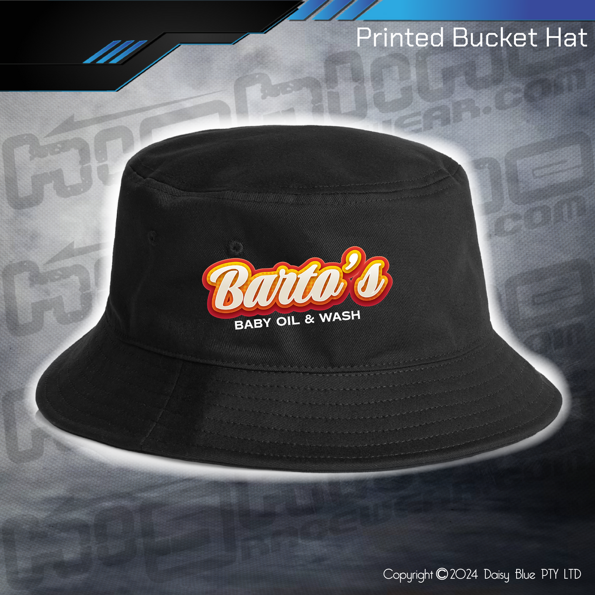 Printed Bucket Hat - Barto – Highline Racewear