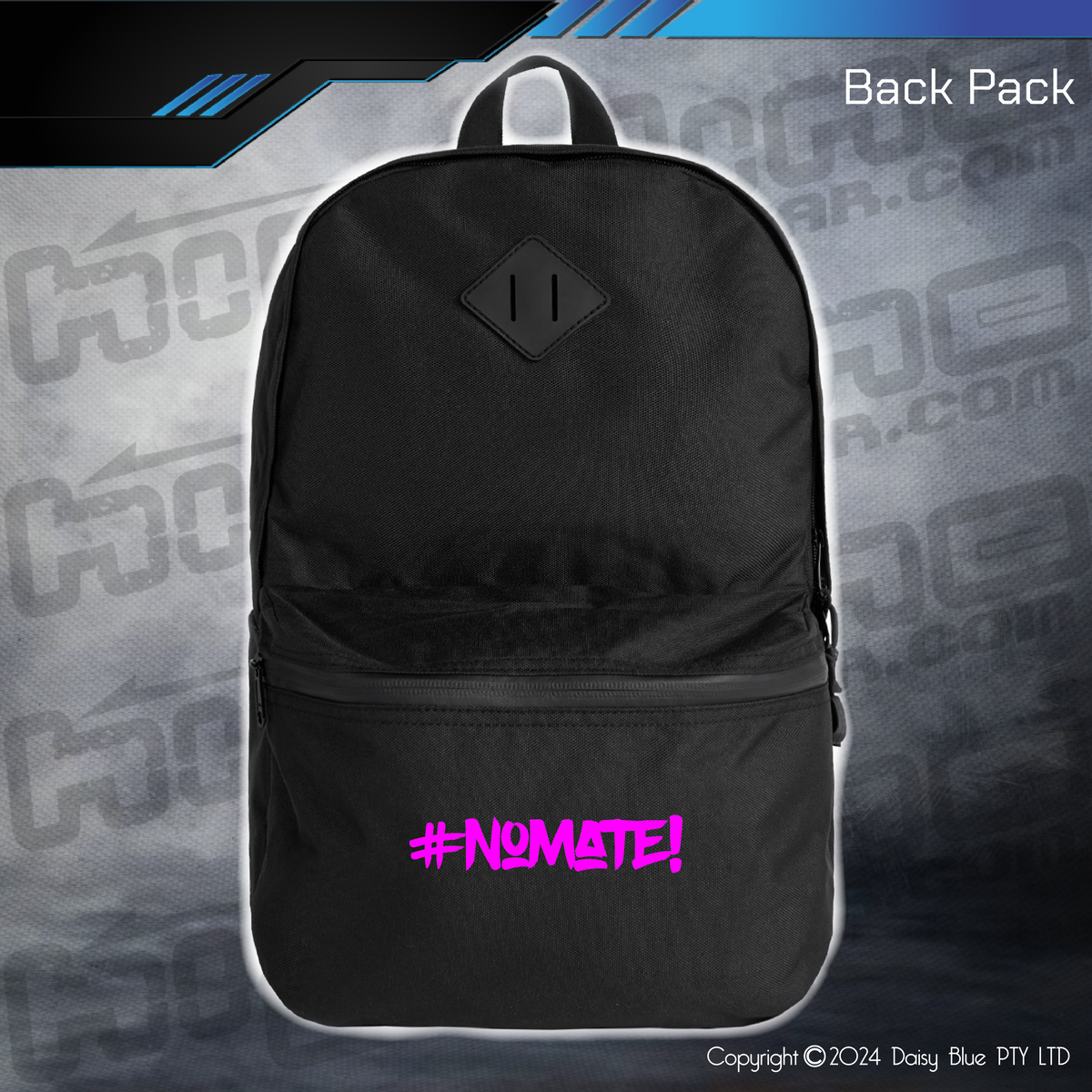 Back Pack - #nomate! – Highline Racewear