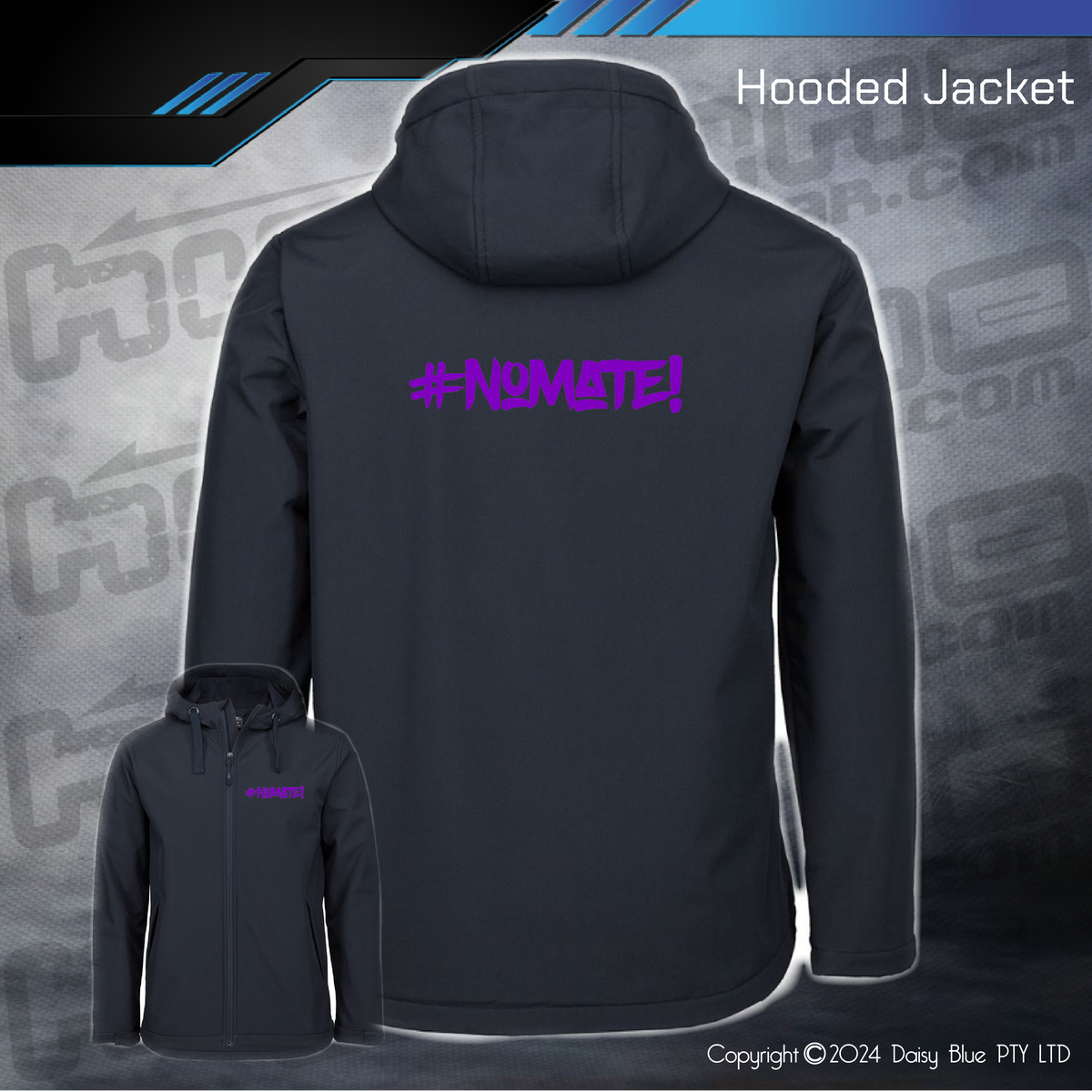 Hooded Jacket - #nomate! – Highline Racewear
