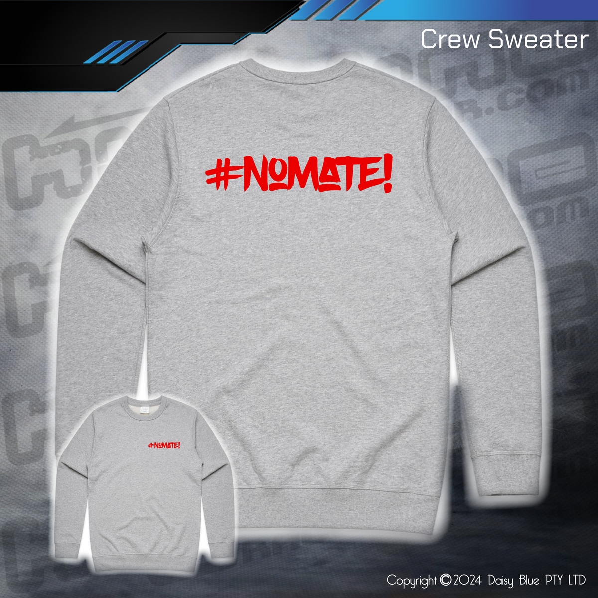 Crew Sweater - #nomate! – Highline Racewear