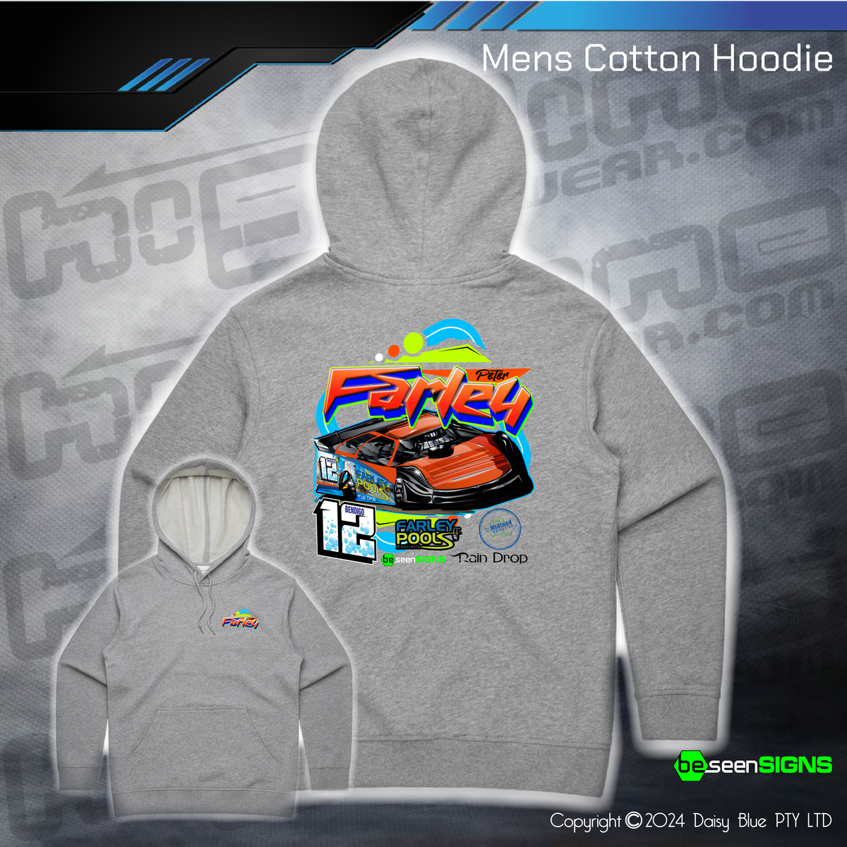 Hoodie - Peter Farley – Highline Racewear