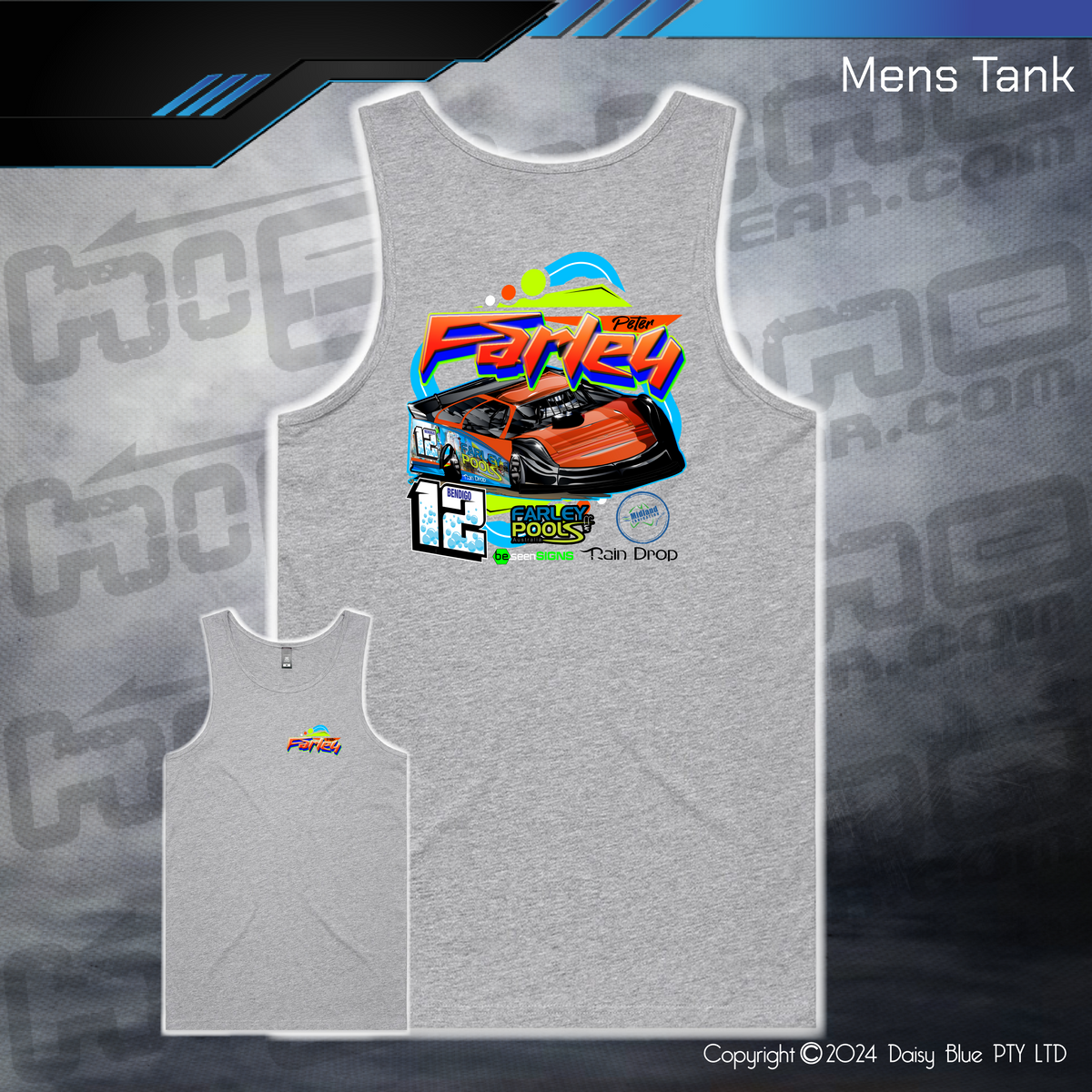 Mens/Kids Tank - Peter Farley – Highline Racewear