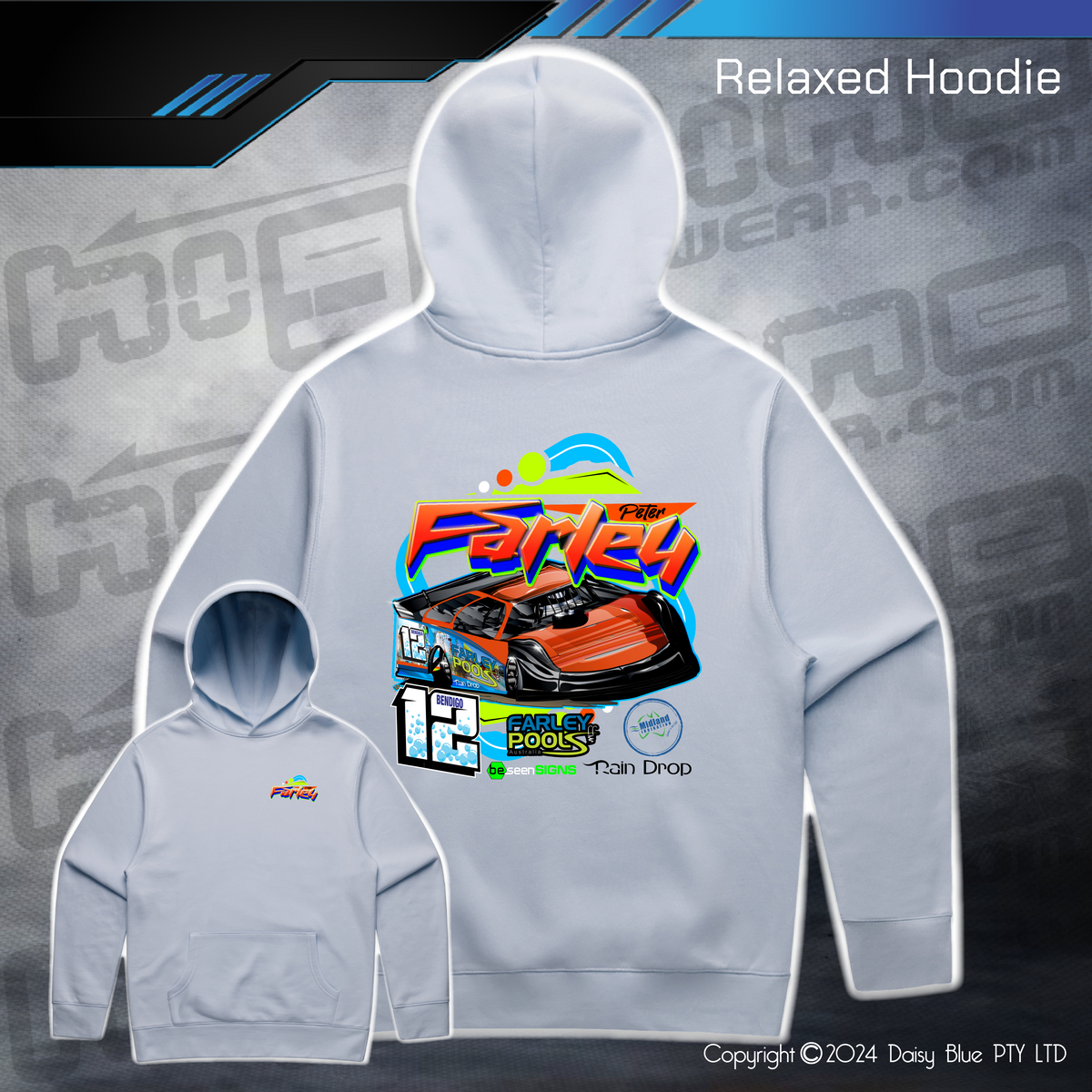 Relaxed Hoodie - Peter Farley – Highline Racewear
