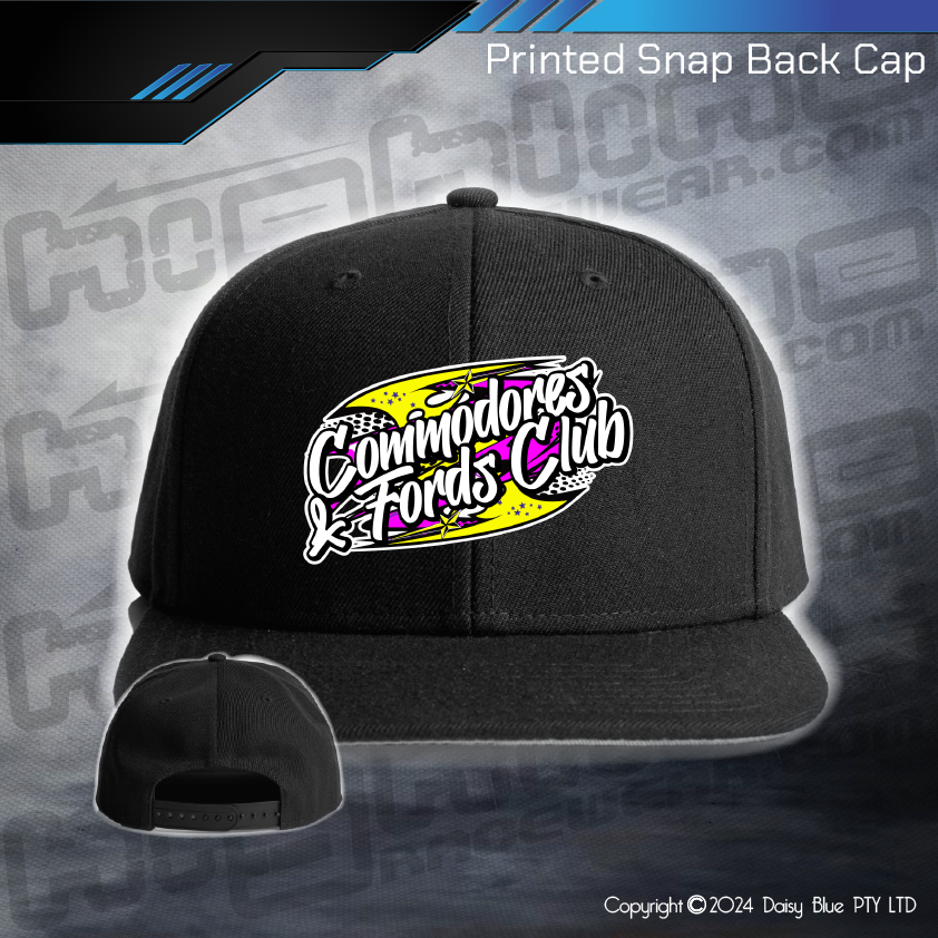 Printed Snap Back CAP - CFC Logo – Highline Racewear