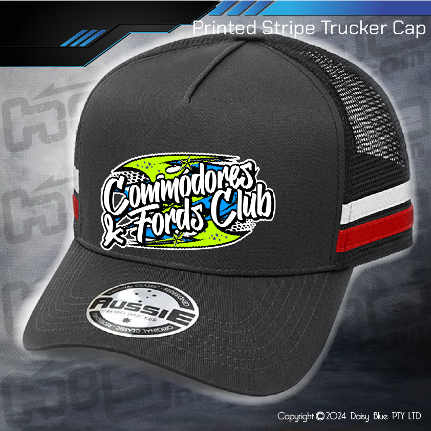 STRIPE Trucker Cap - CFC Logo – Highline Racewear