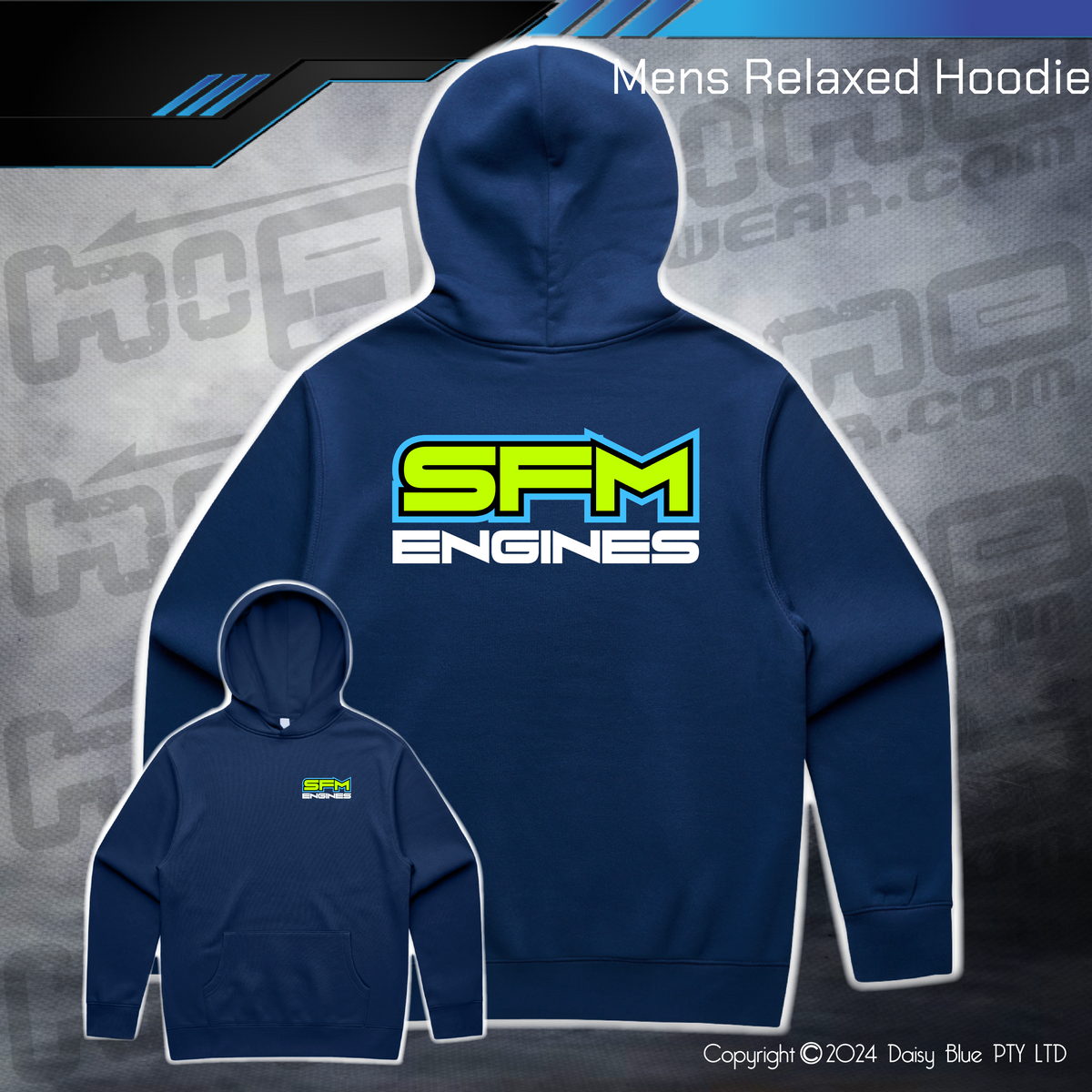 Relaxed Hoodie - SFM Engines – Highline Racewear