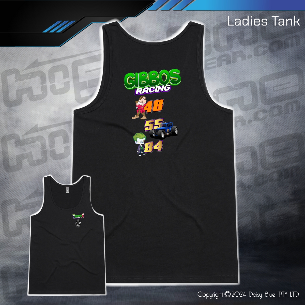 Ladies Tank - Gibbo's Racing – Highline Racewear