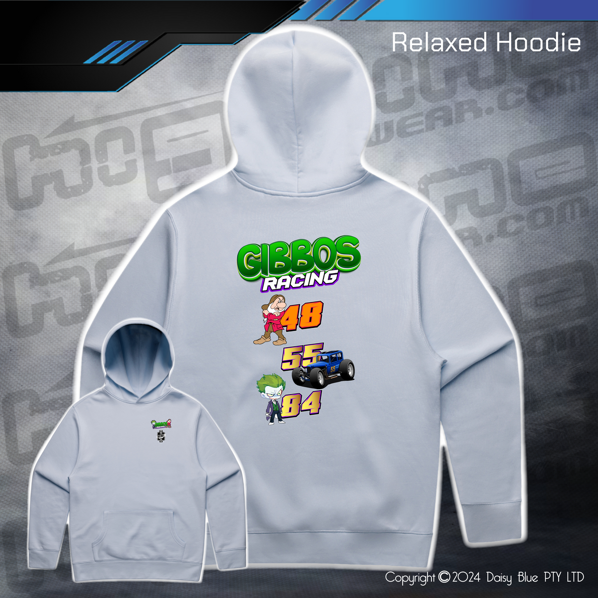 Relaxed Hoodie - Gibbo's Racing – Highline Racewear