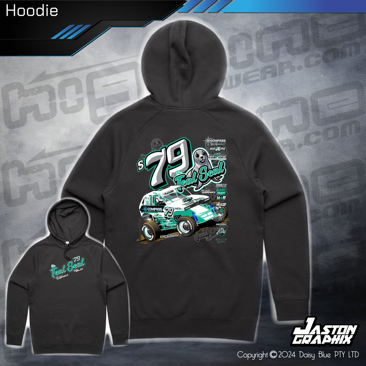 Hoodie - Humphries/Walsh Racing – Highline Racewear