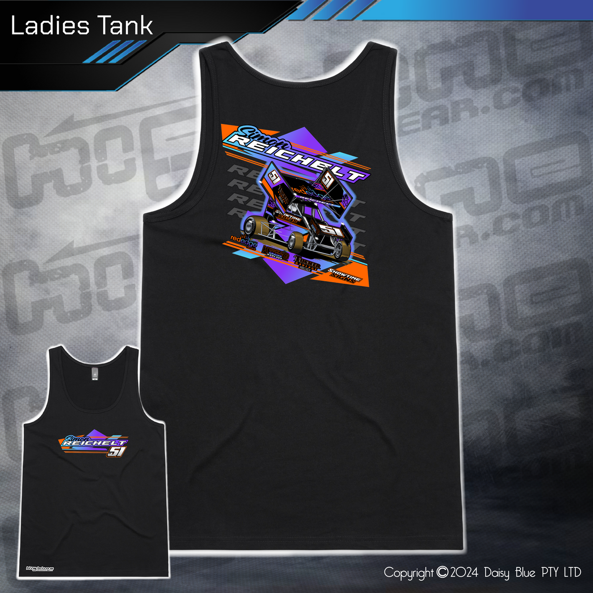 Ladies Tank - Simon Reichelt – Highline Racewear