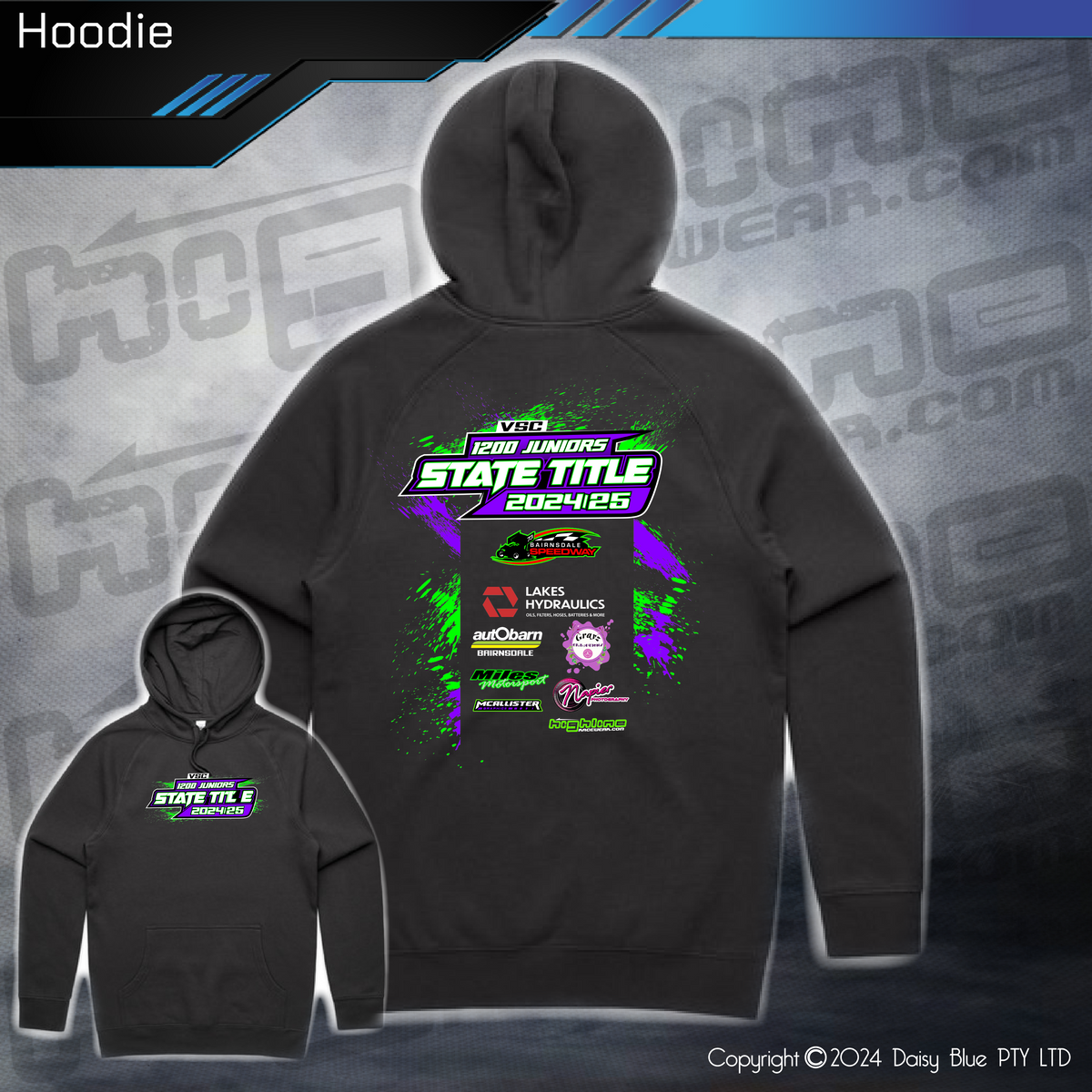 Hoodie - VSC 1200 Junior Title 2024 – Highline Racewear