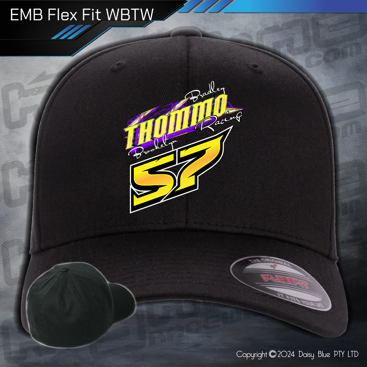 FLEX FIT CAP - Thommo Racing – Highline Racewear