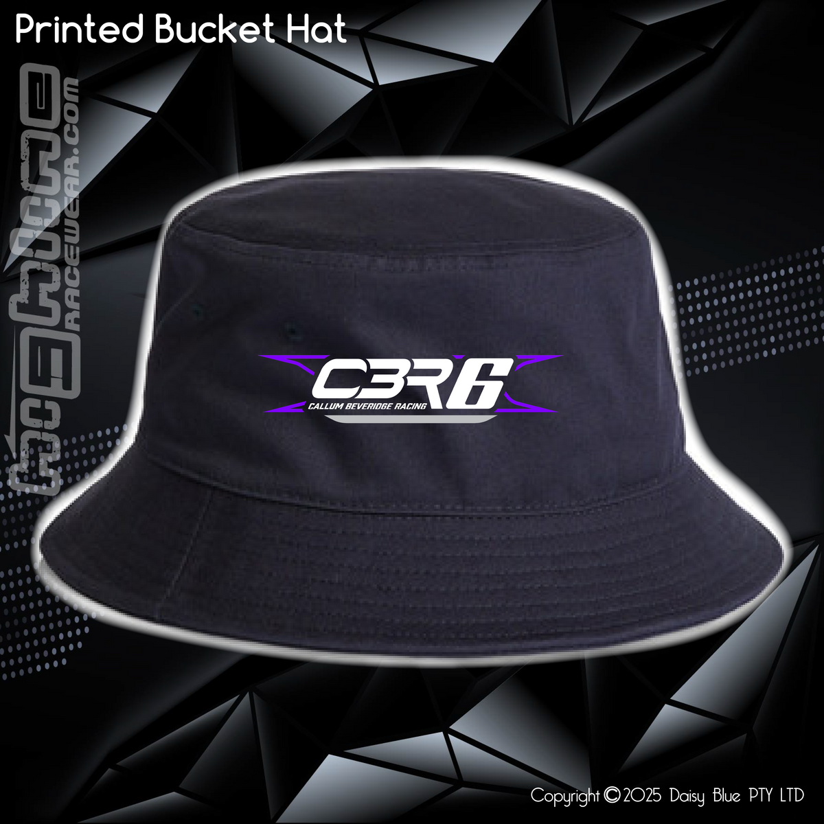 Printed Bucket Hat - Callum Beveridge – Highline Racewear