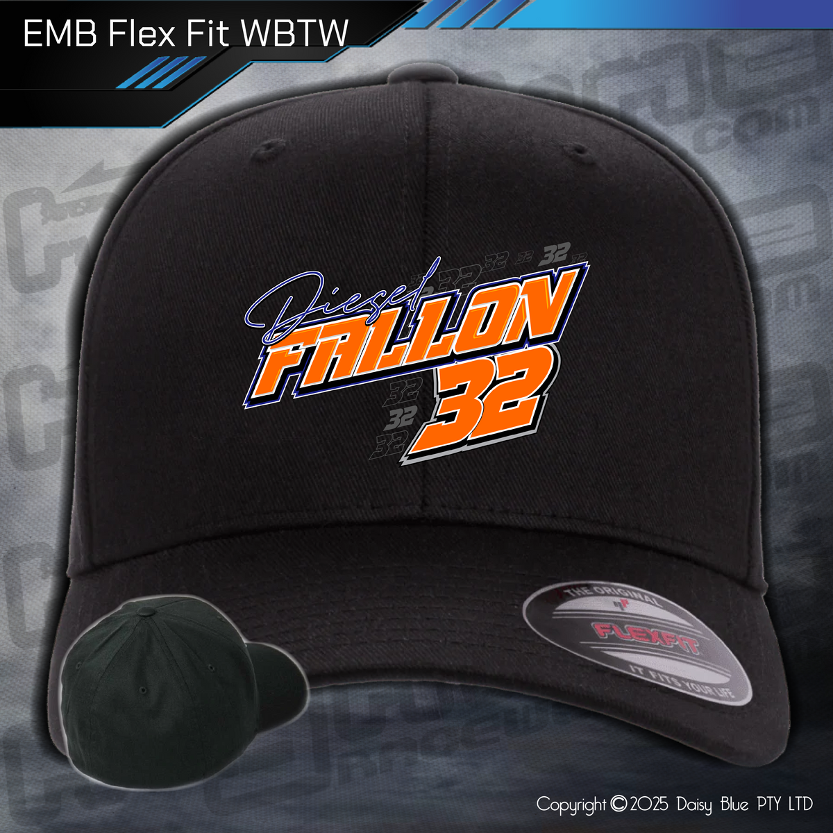 FLEX FIT CAP - Diesel Fallon – Highline Racewear