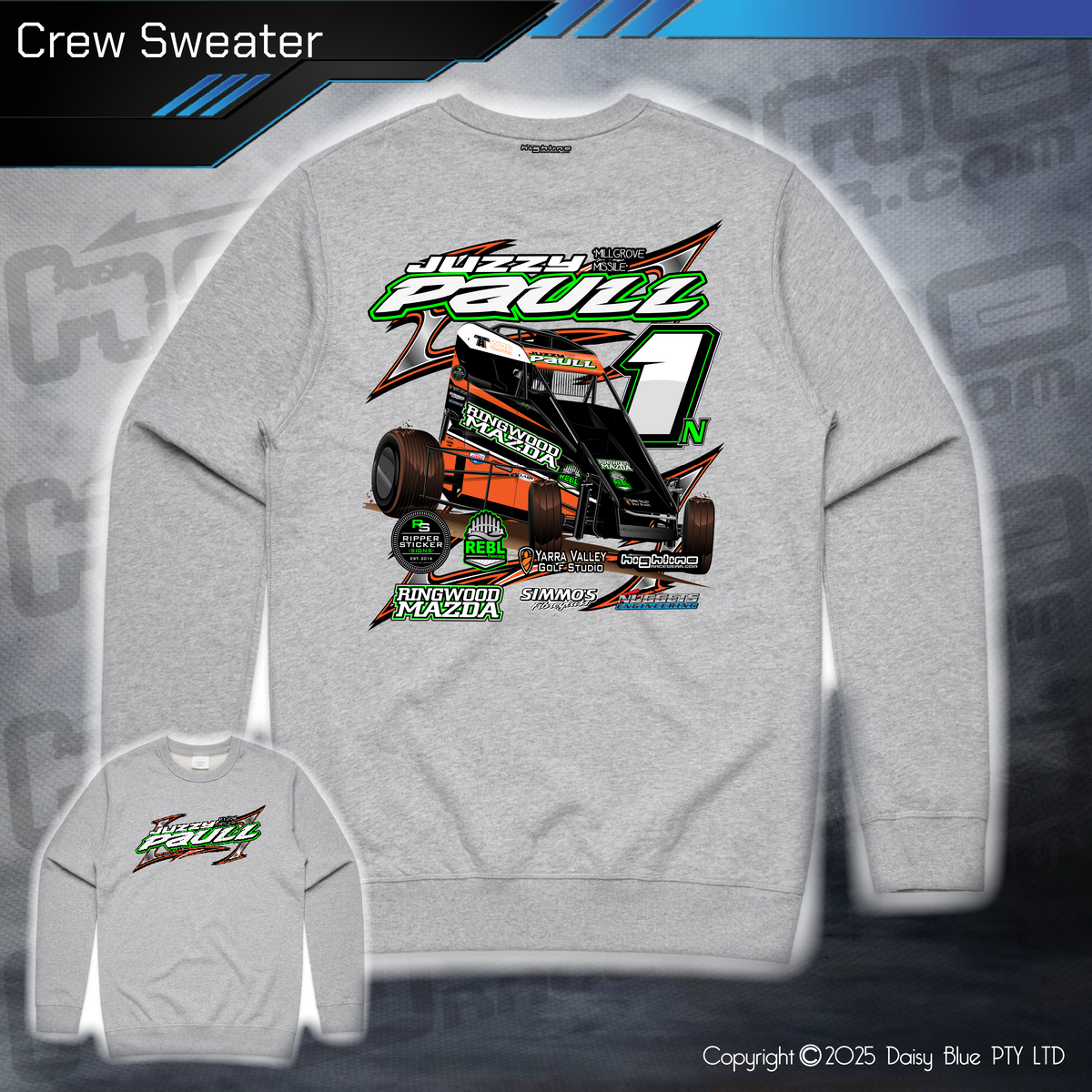 Crew Sweater - Justin Paull – Highline Racewear