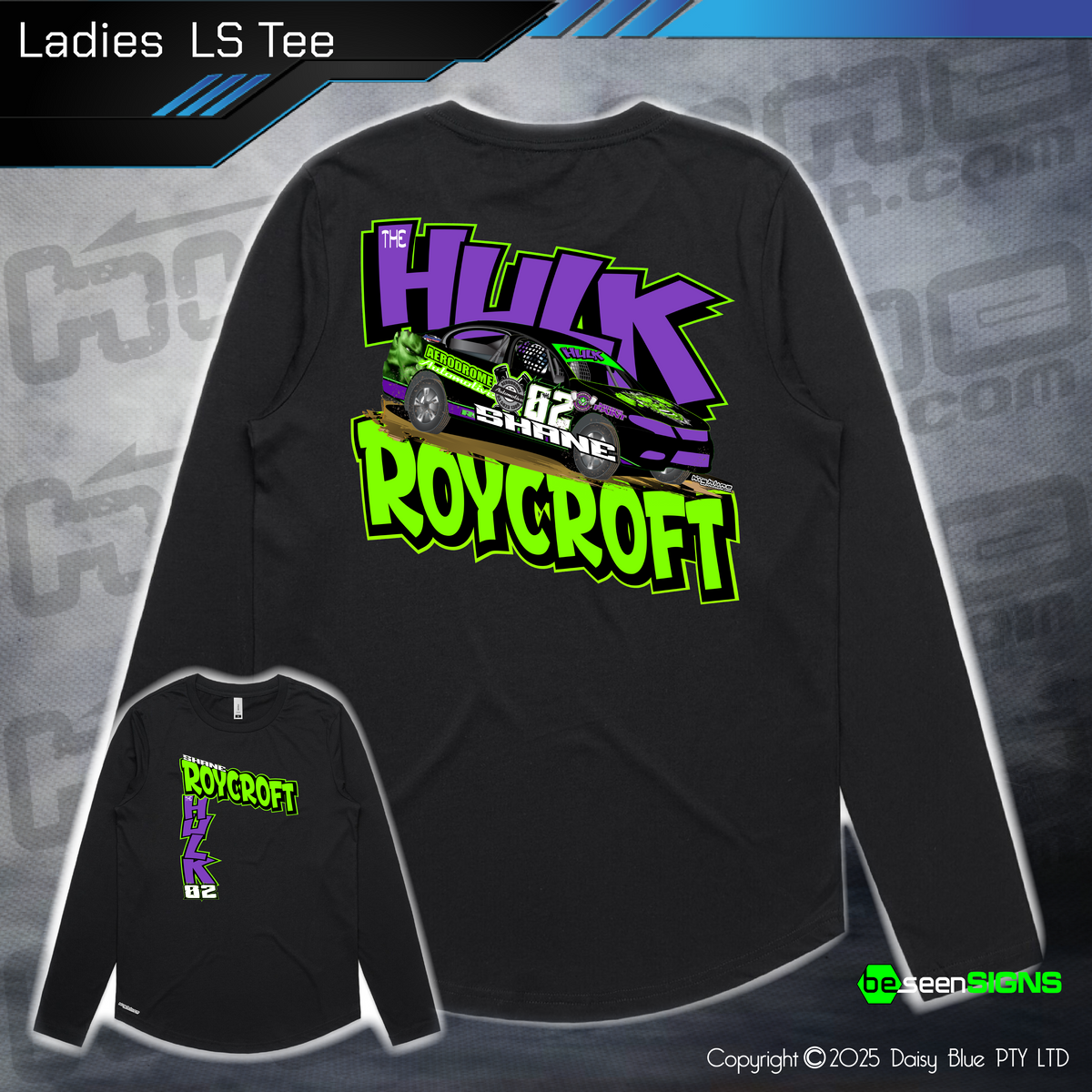 Long Sleeve Tee - Shane Roycroft – Highline Racewear