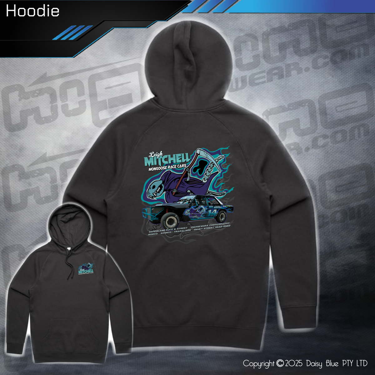 Hoodie - Leigh Mitchell – Highline Racewear
