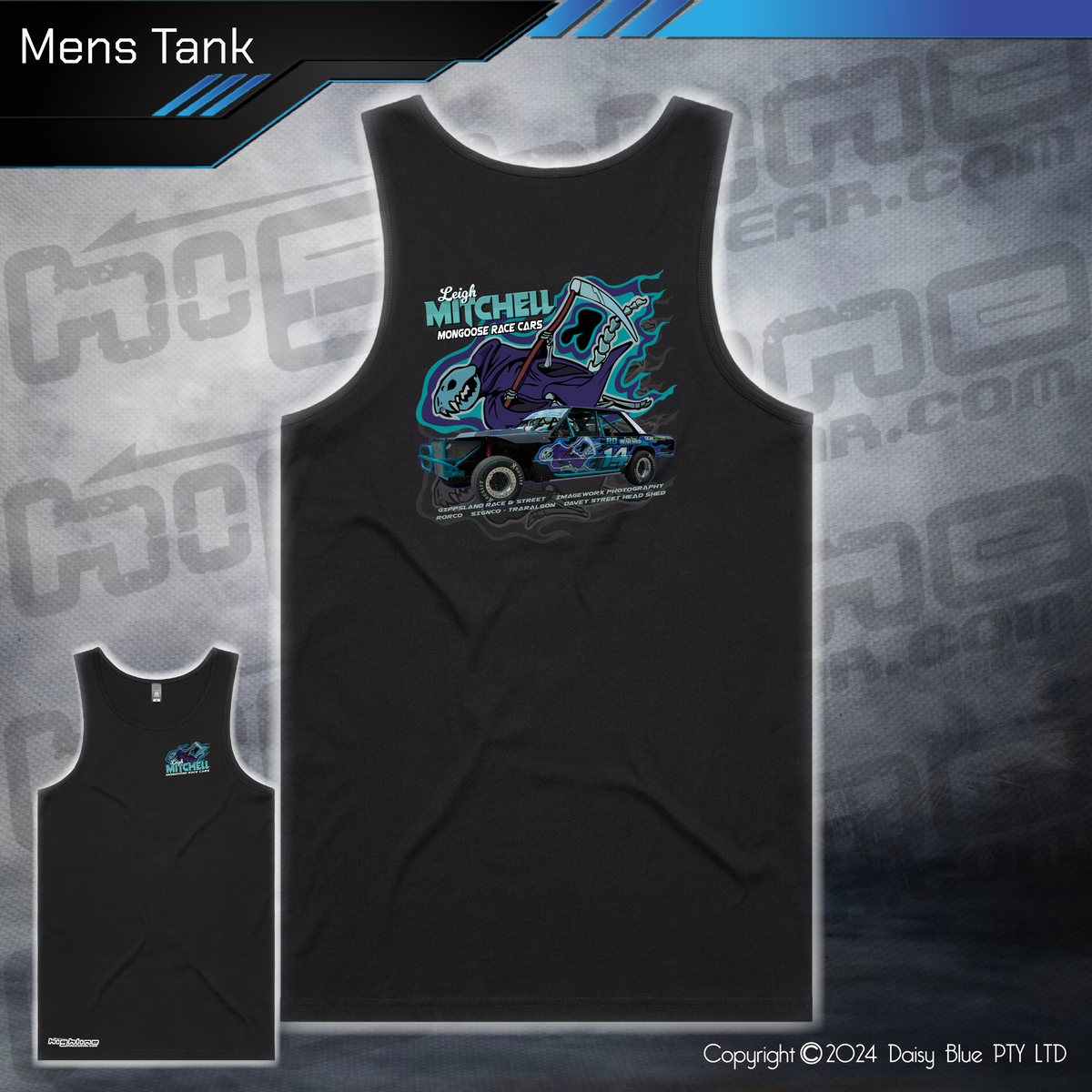 Mens/Kids Tank - Leigh Mitchell – Highline Racewear
