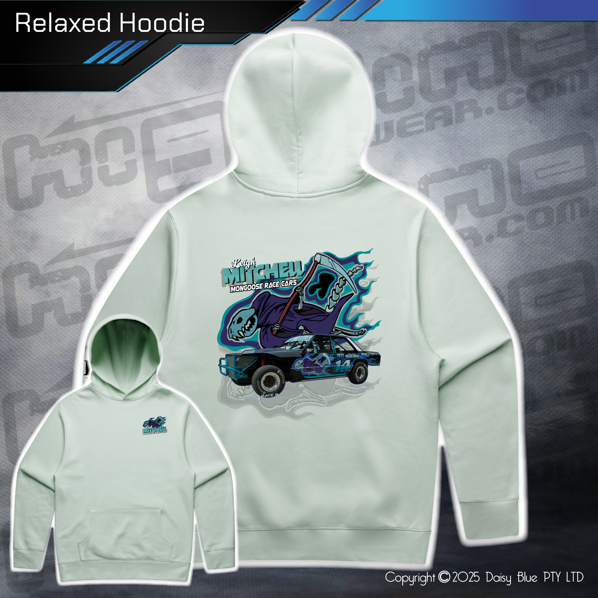 Relaxed Hoodie - Leigh Mitchell – Highline Racewear