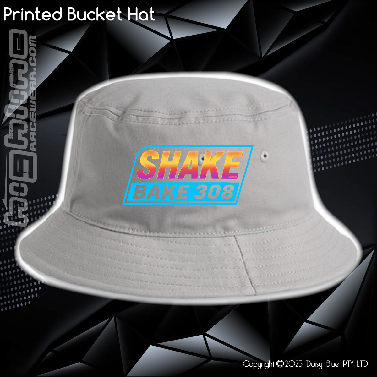 Printed Bucket Hat - Shake Bake 308 Sunset – Highline Racewear
