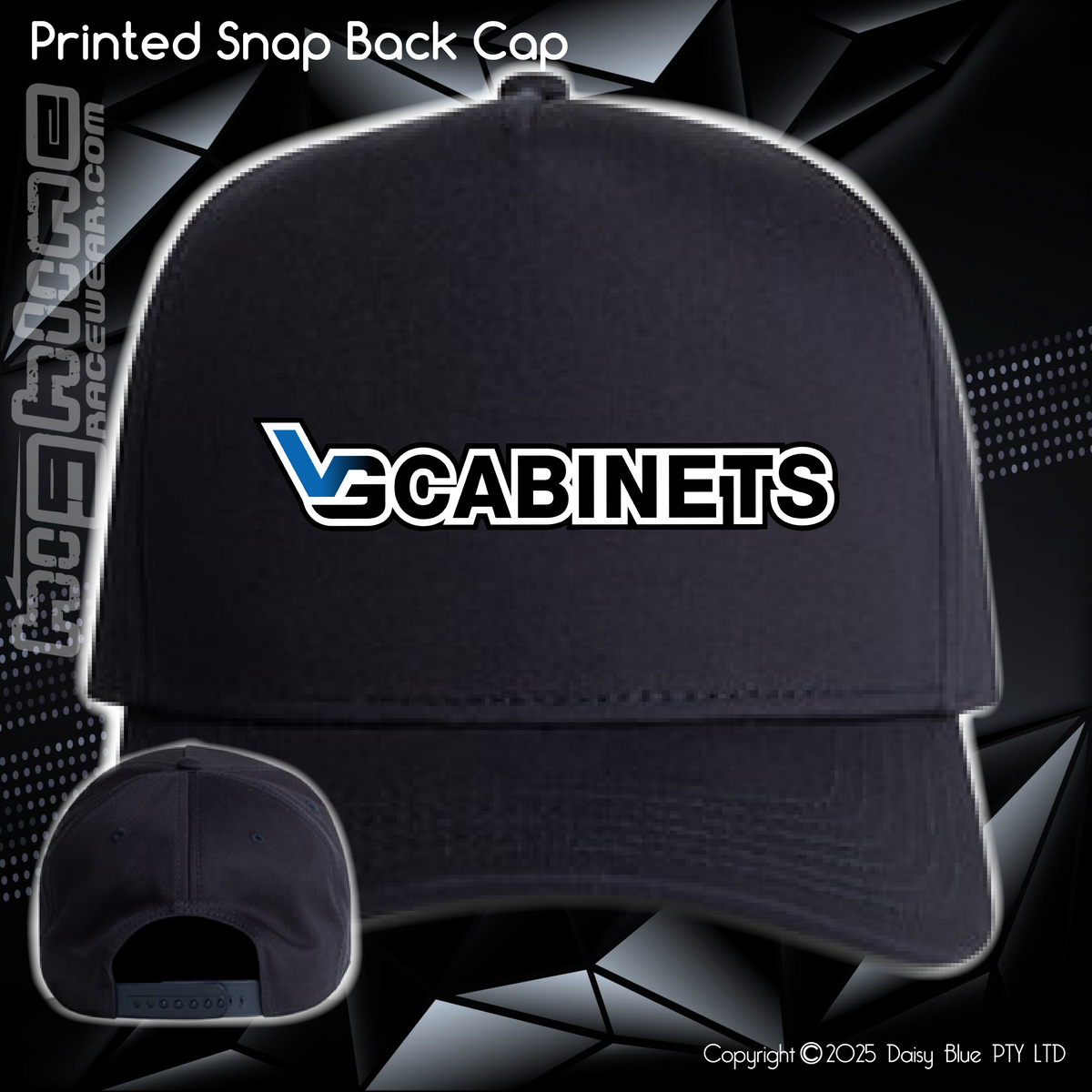 Printed Snap Back CAP - VG Cabinets – Highline Racewear