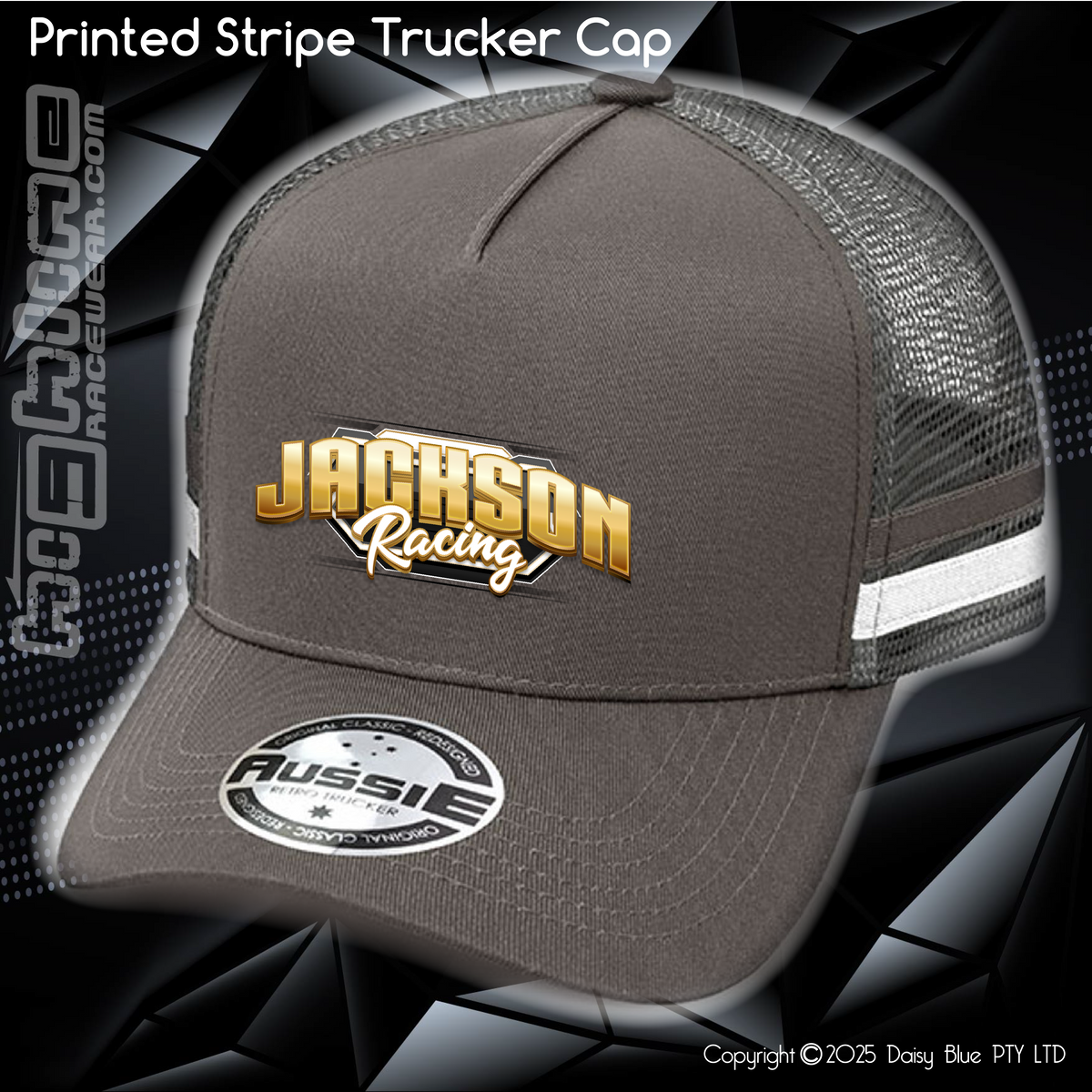 STRIPE Trucker Cap - Jackson Racing – Highline Racewear