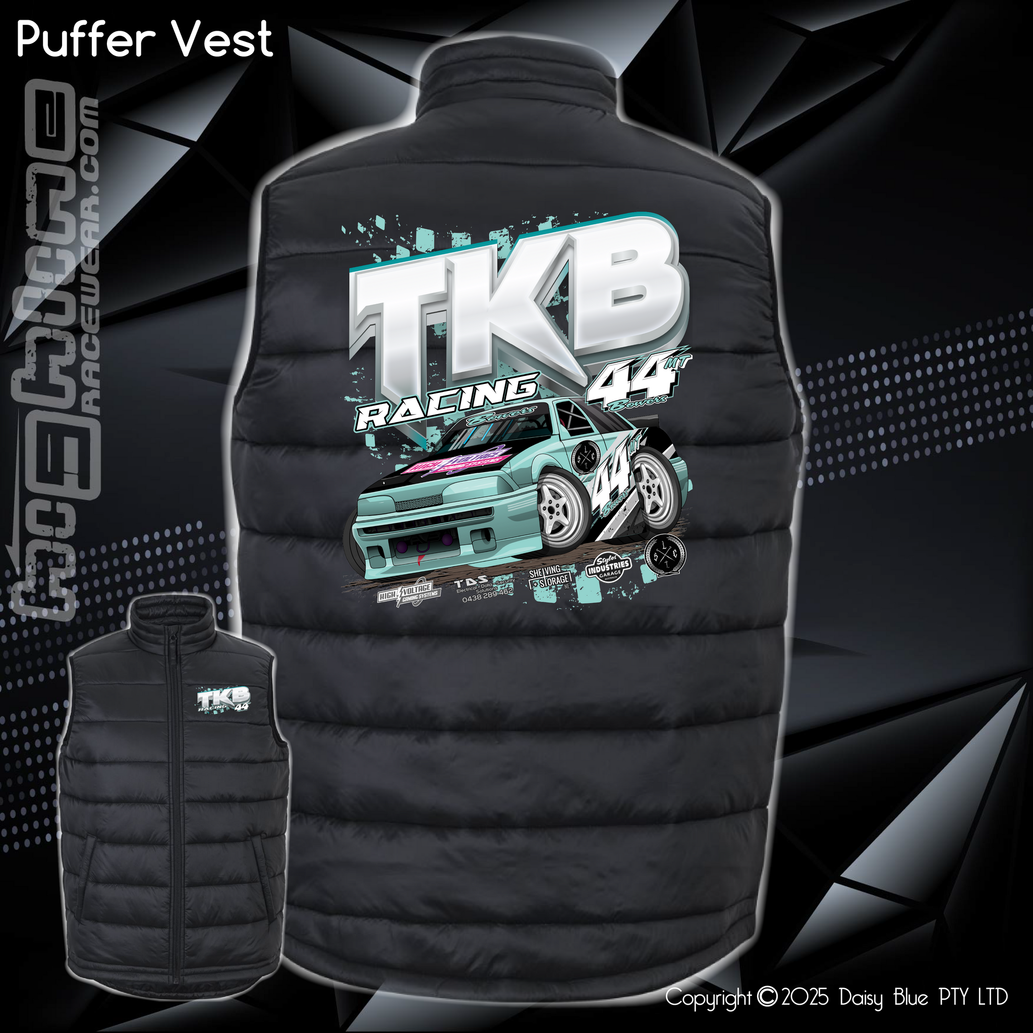 Puffer Vest - Thomas Bowers TKB – Highline Racewear