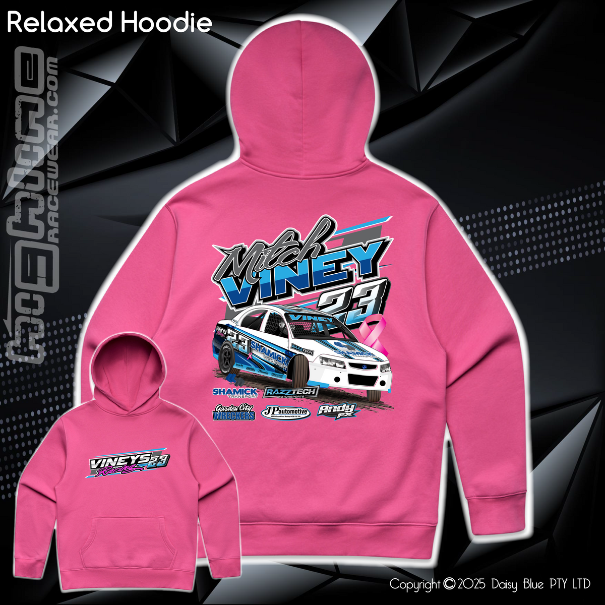 Relaxed Hoodie - Mitch Viney – Highline Racewear