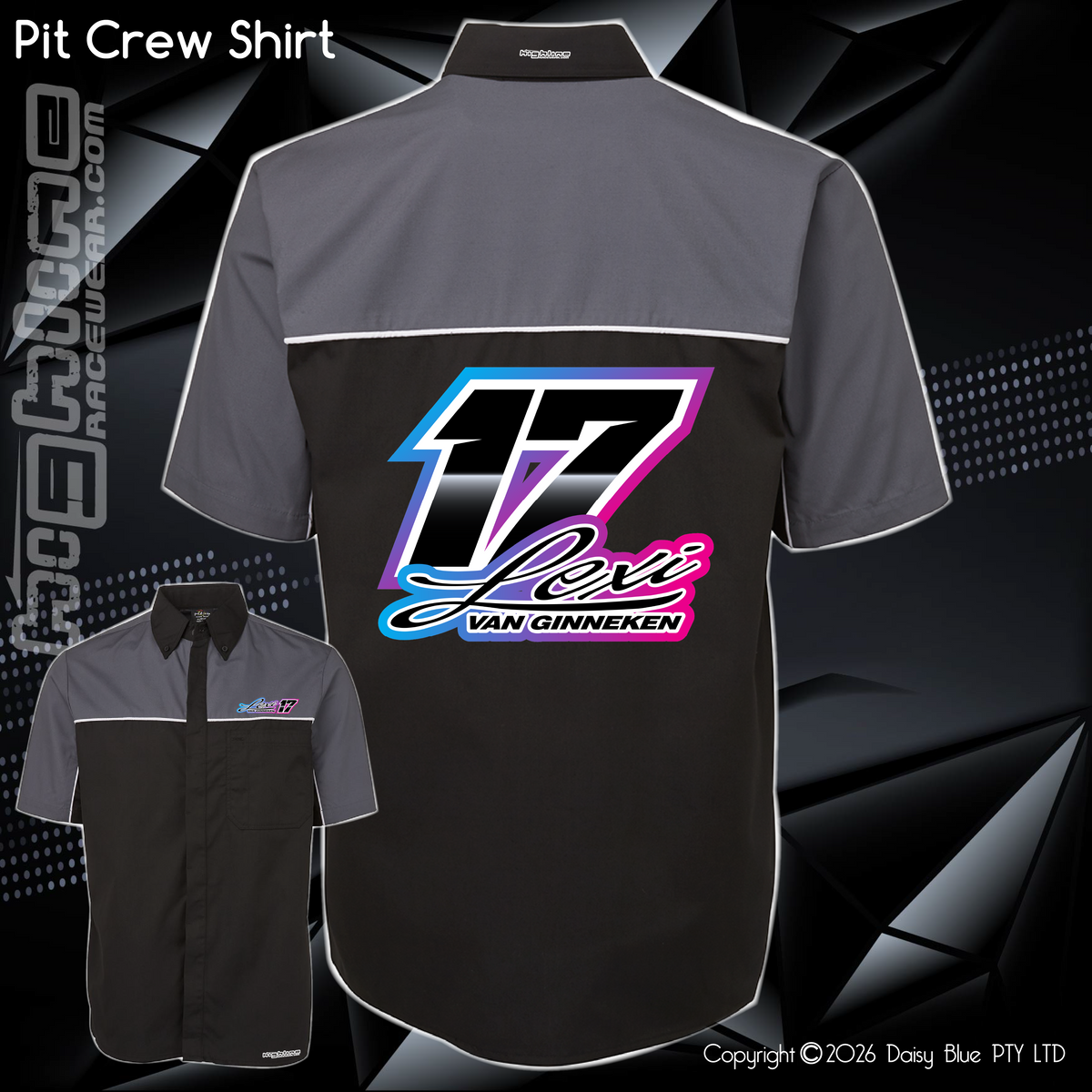 Crew Button Shirt - Lexi Van Ginneken LVG – Highline Racewear