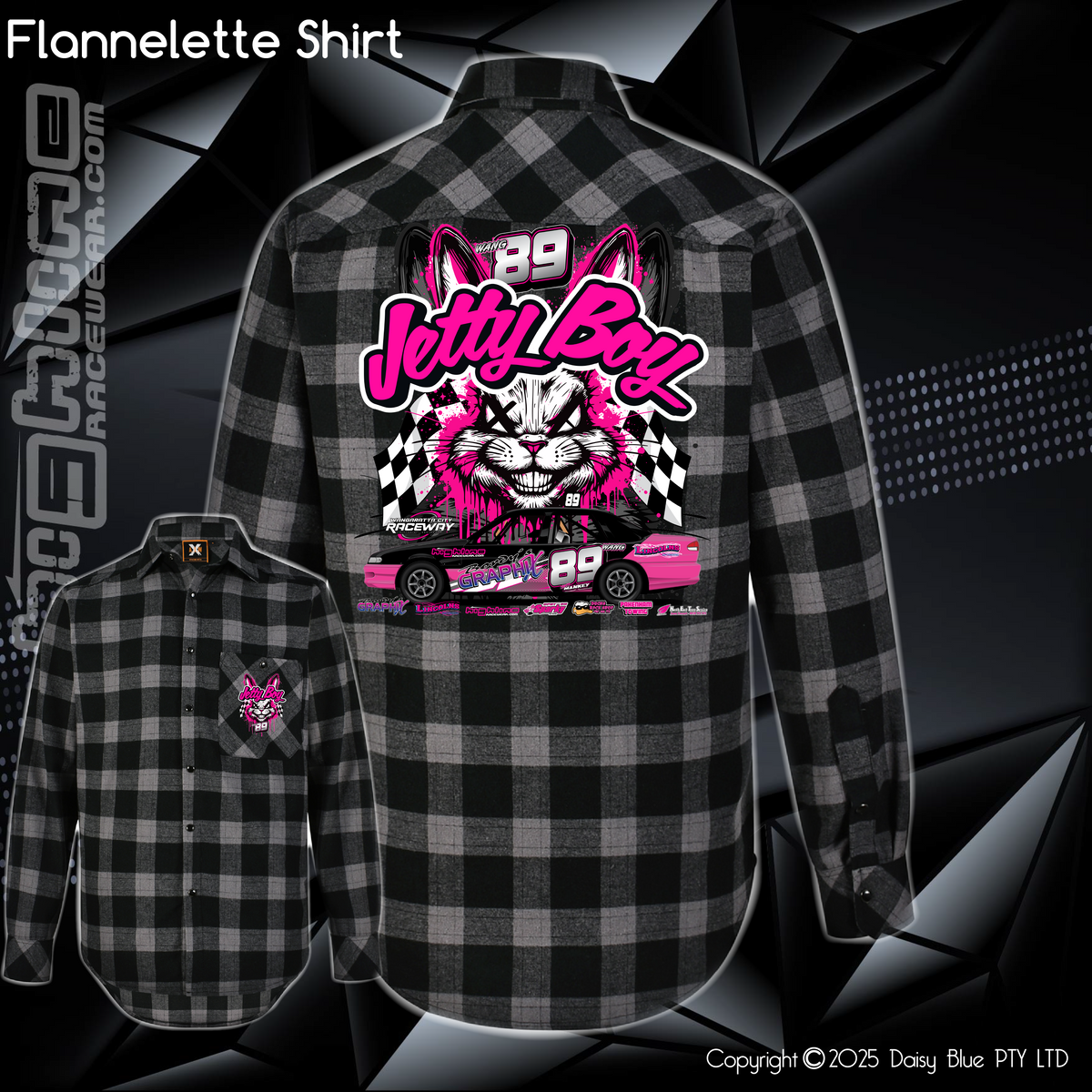 Flannelette Shirt - Jetty Boy – Highline Racewear