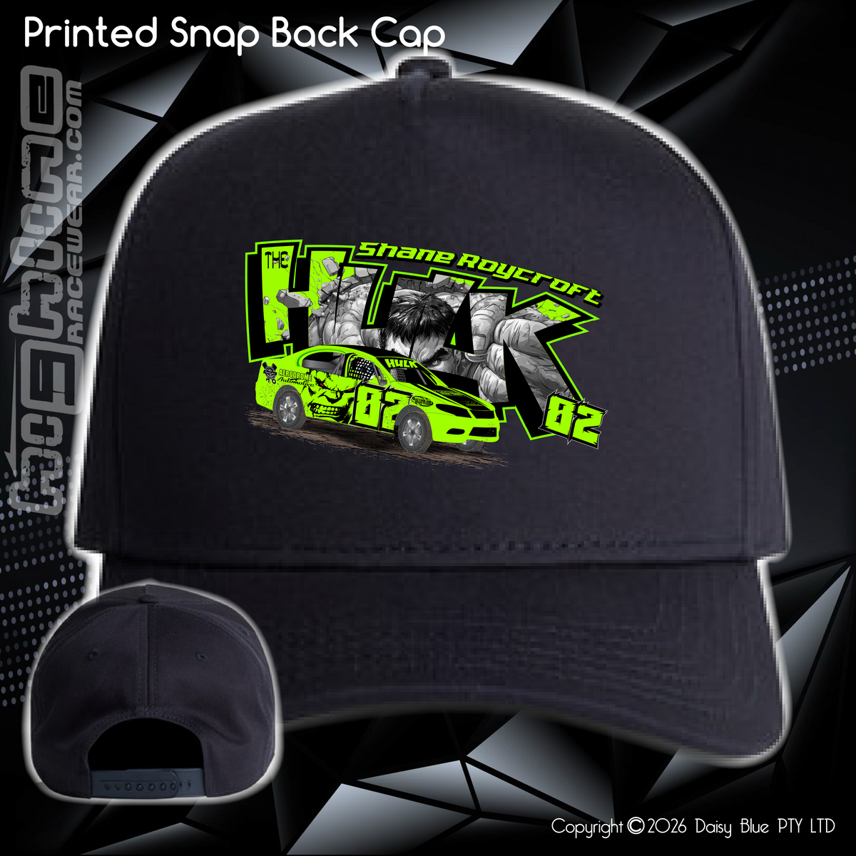 Printed Snap Back CAP - Shane Roycroft – Highline Racewear