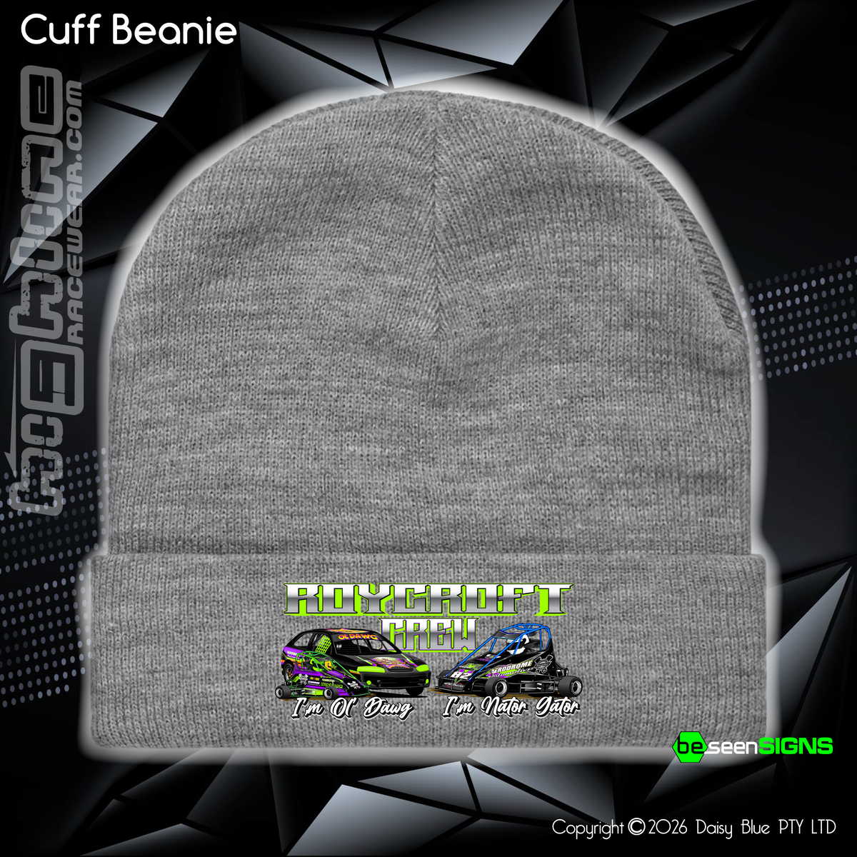 BEANIE - Roycroft Brothers – Highline Racewear