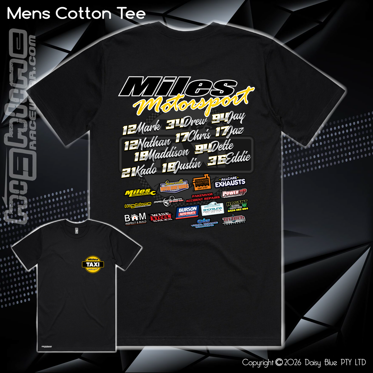 Tee - Miles Motorsport – Highline Racewear