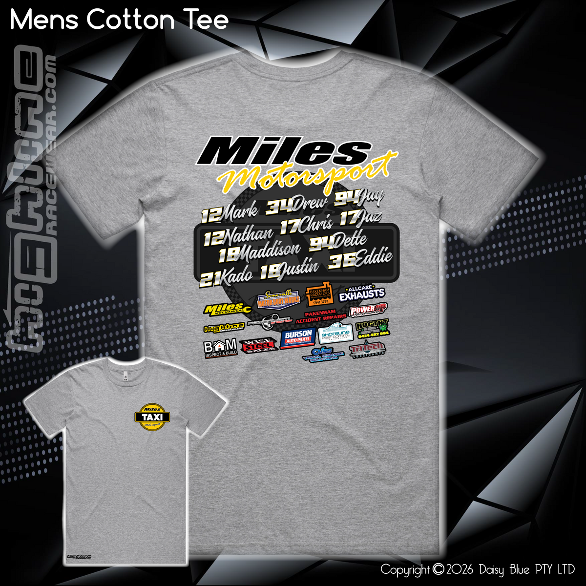 Tee - Miles Motorsport – Highline Racewear