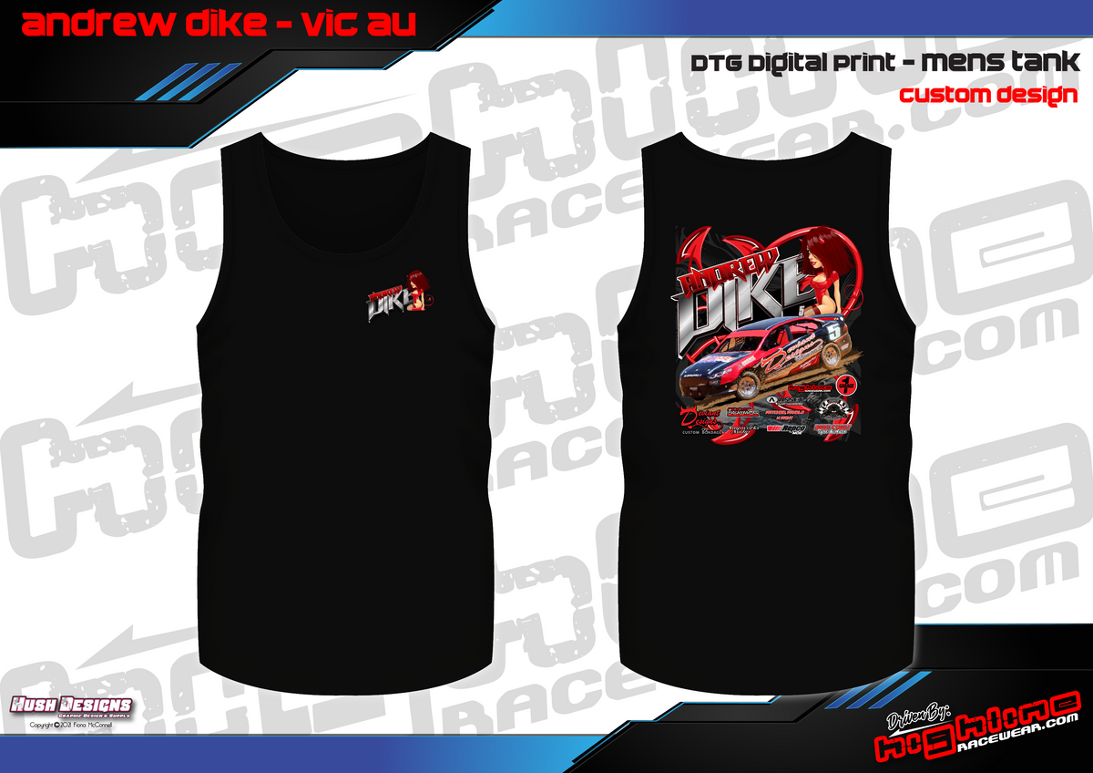 MENS/KIDS TANK - ANDREW DIKE – Highline Racewear