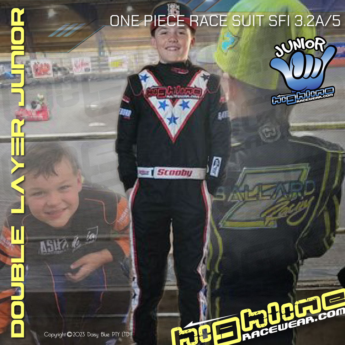 JUNIOR Custom Race Suit - Double Layer – Highline Racewear